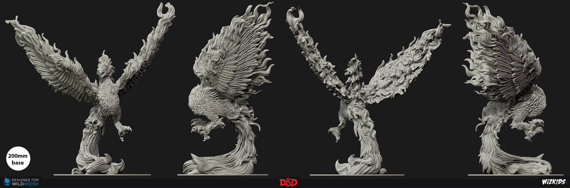 Ania Kiszkowiak - Elder Elemental – Phoenix (D&D)