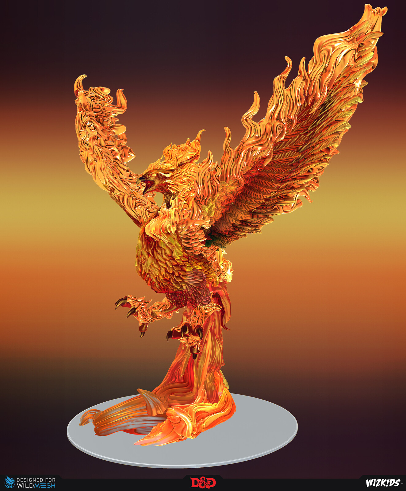 Ania Kiszkowiak - Elder Elemental – Phoenix (D&D)