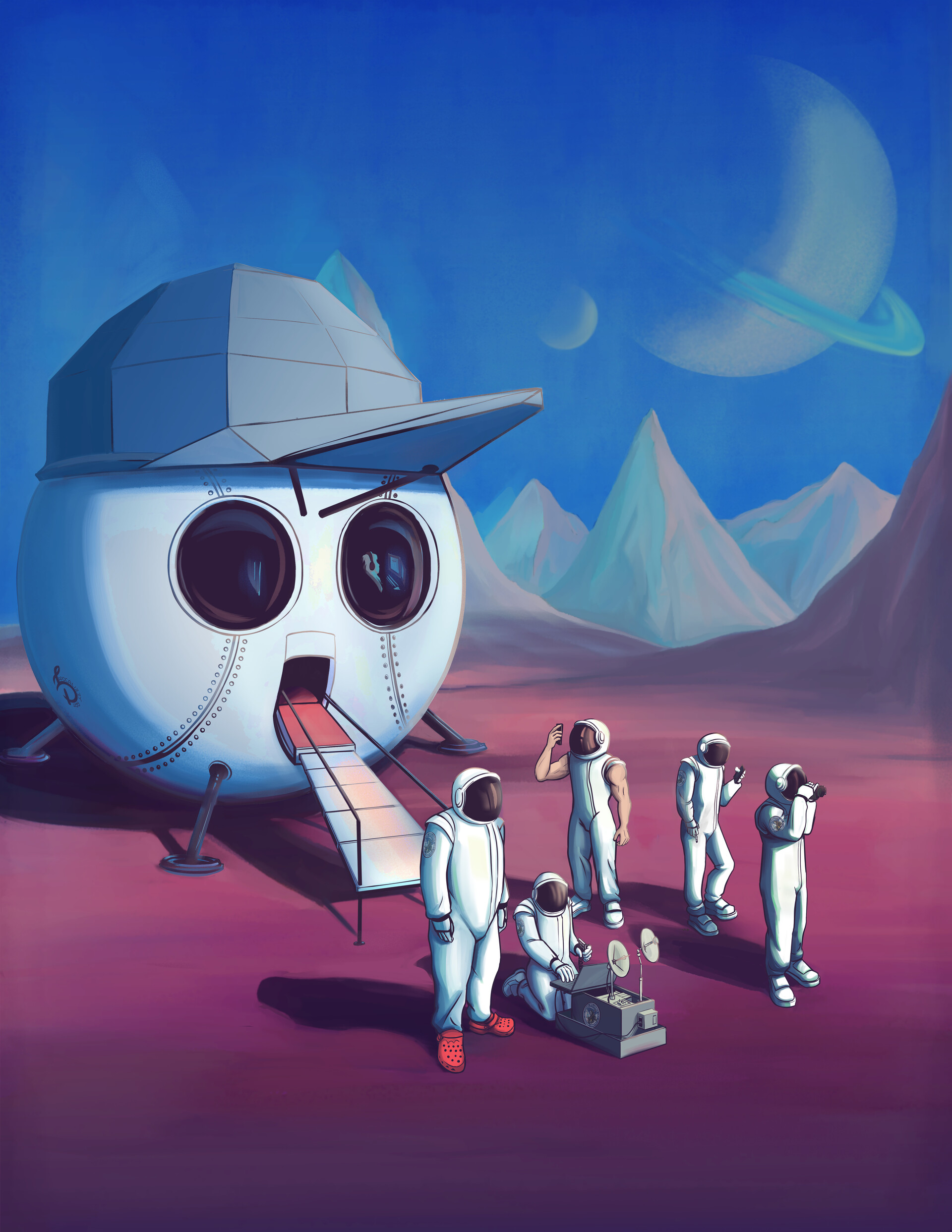 ArtStation - Chapo Trap House commission - ebook cover