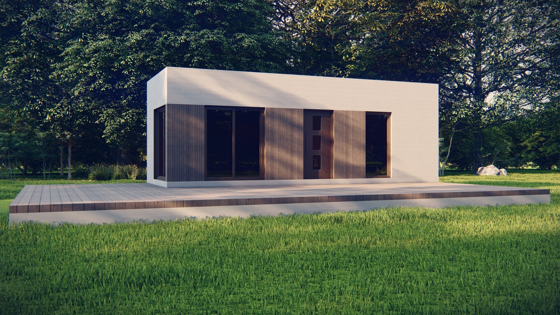 ArtStation - prefabricated house