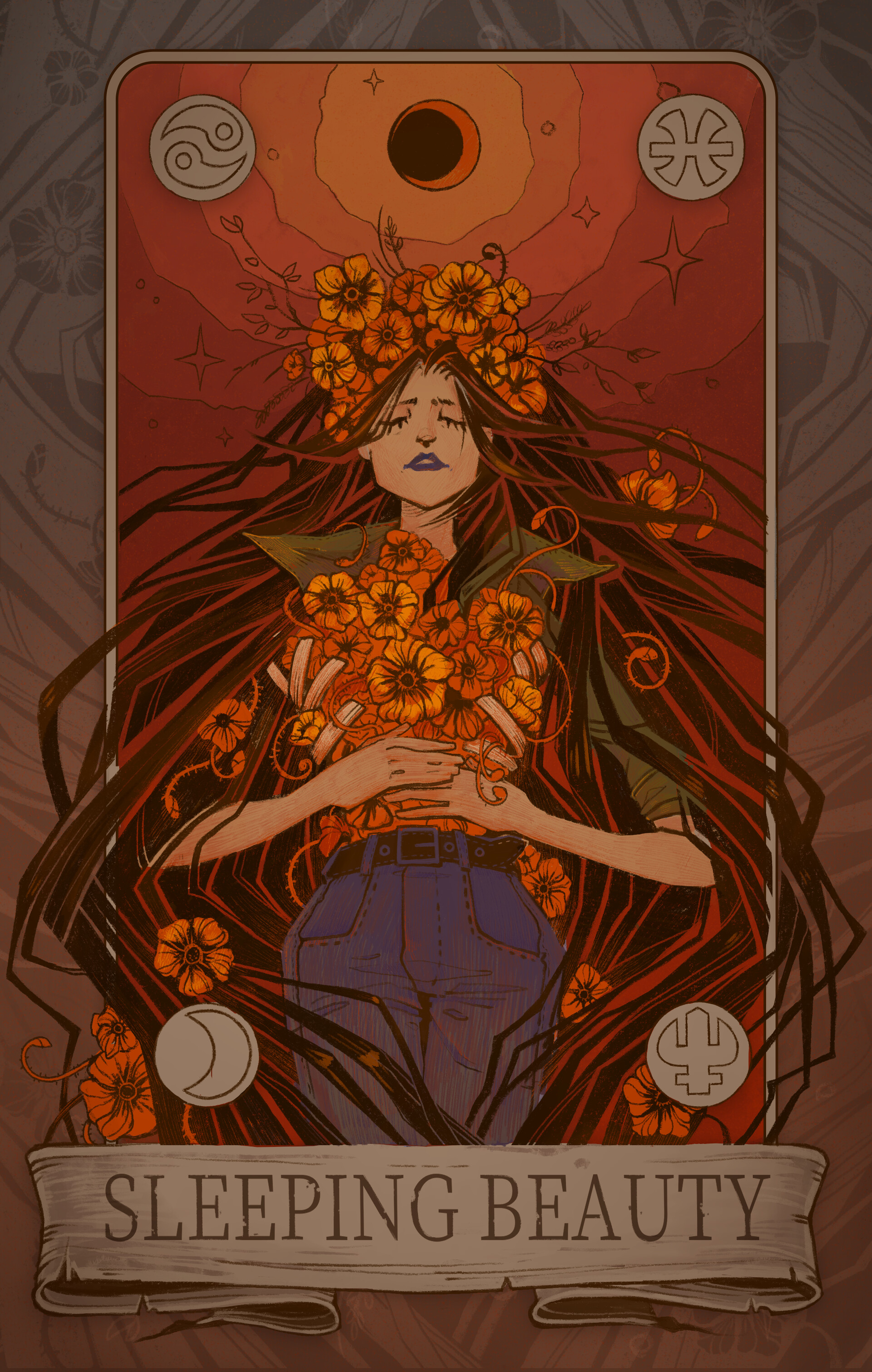 ArtStation - Flower maiden