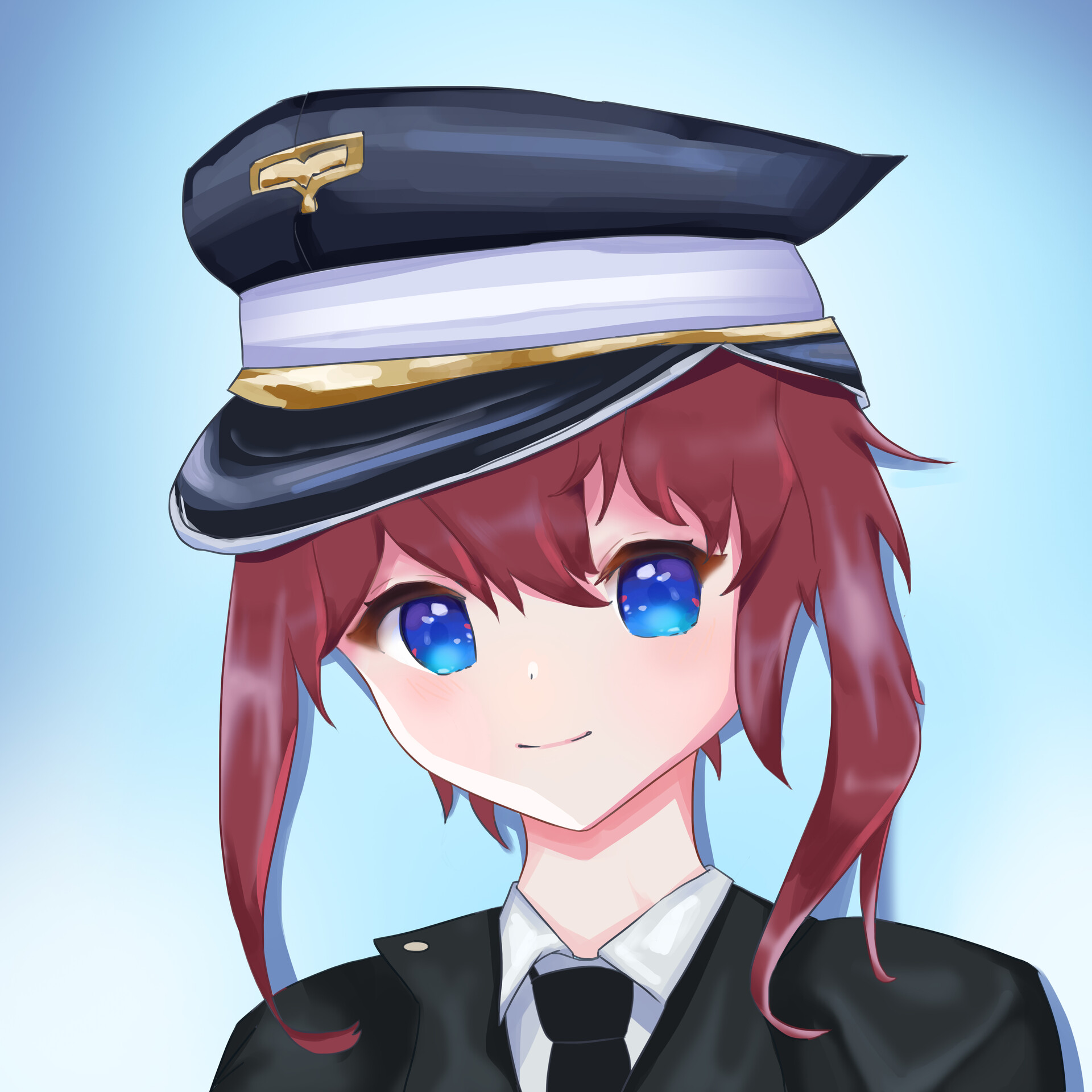 ArtStation - random cap girl