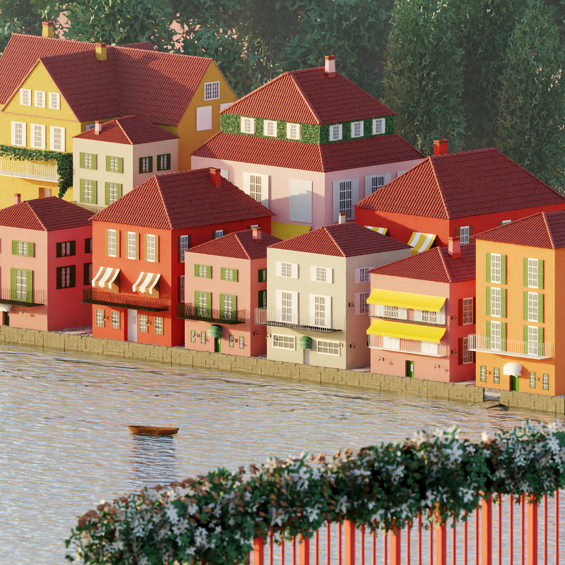 ArtStation - Italian Village!