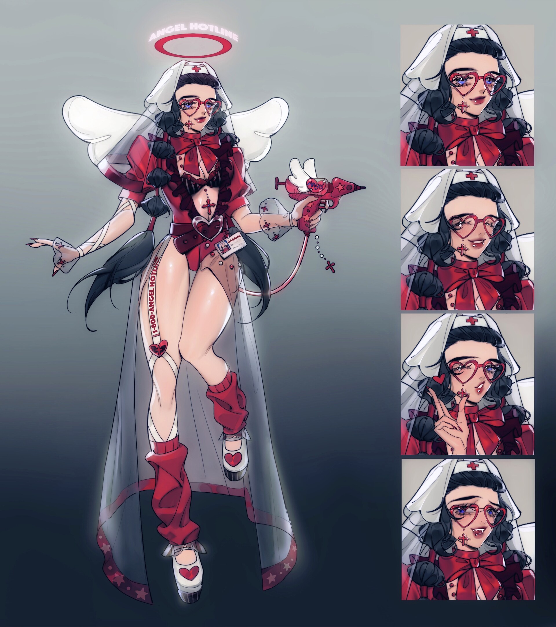 ArtStation - live 2d-character design