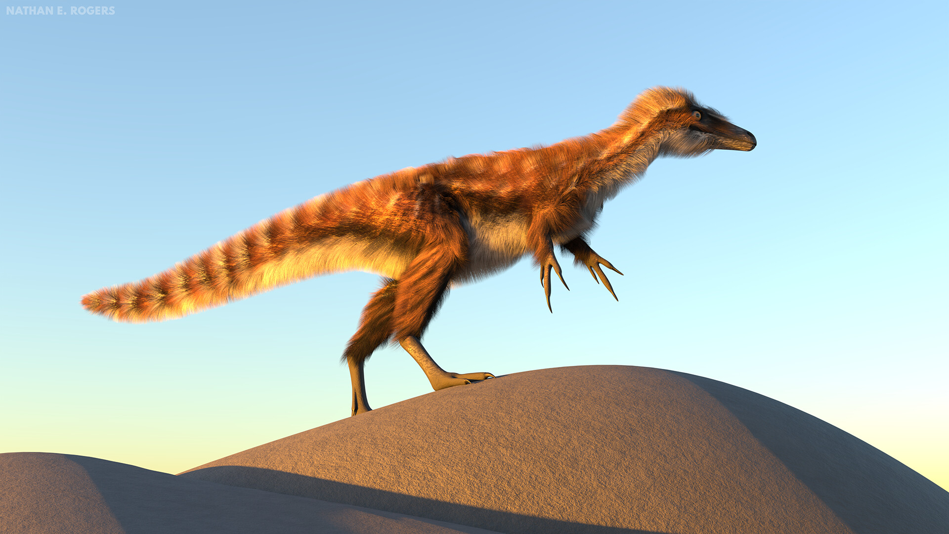 ArtStation - Compsognathus longipes 01