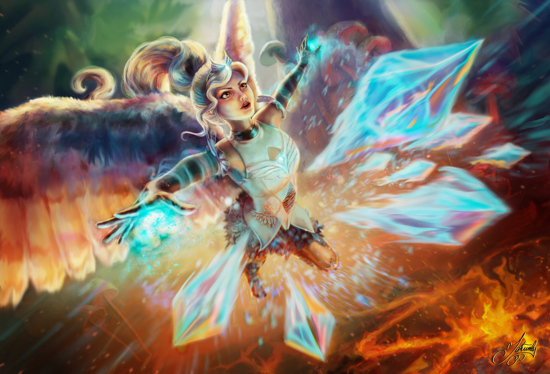 ArtStation - Owl Fairy
