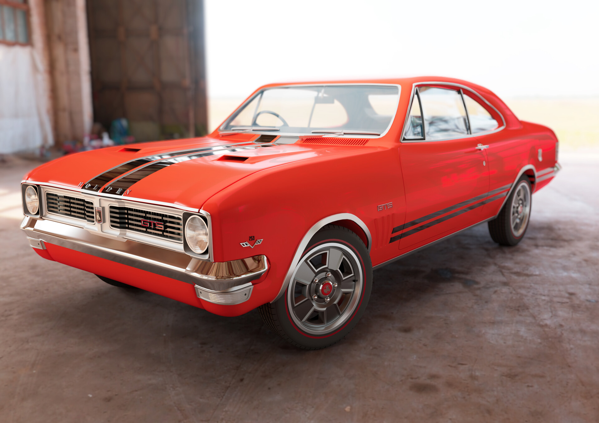 ArtStation - 1969 Holden HT Monaro GTS 350