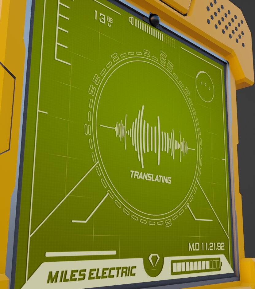 Hadronus - [FANART] Sonic Movie Miles Electric