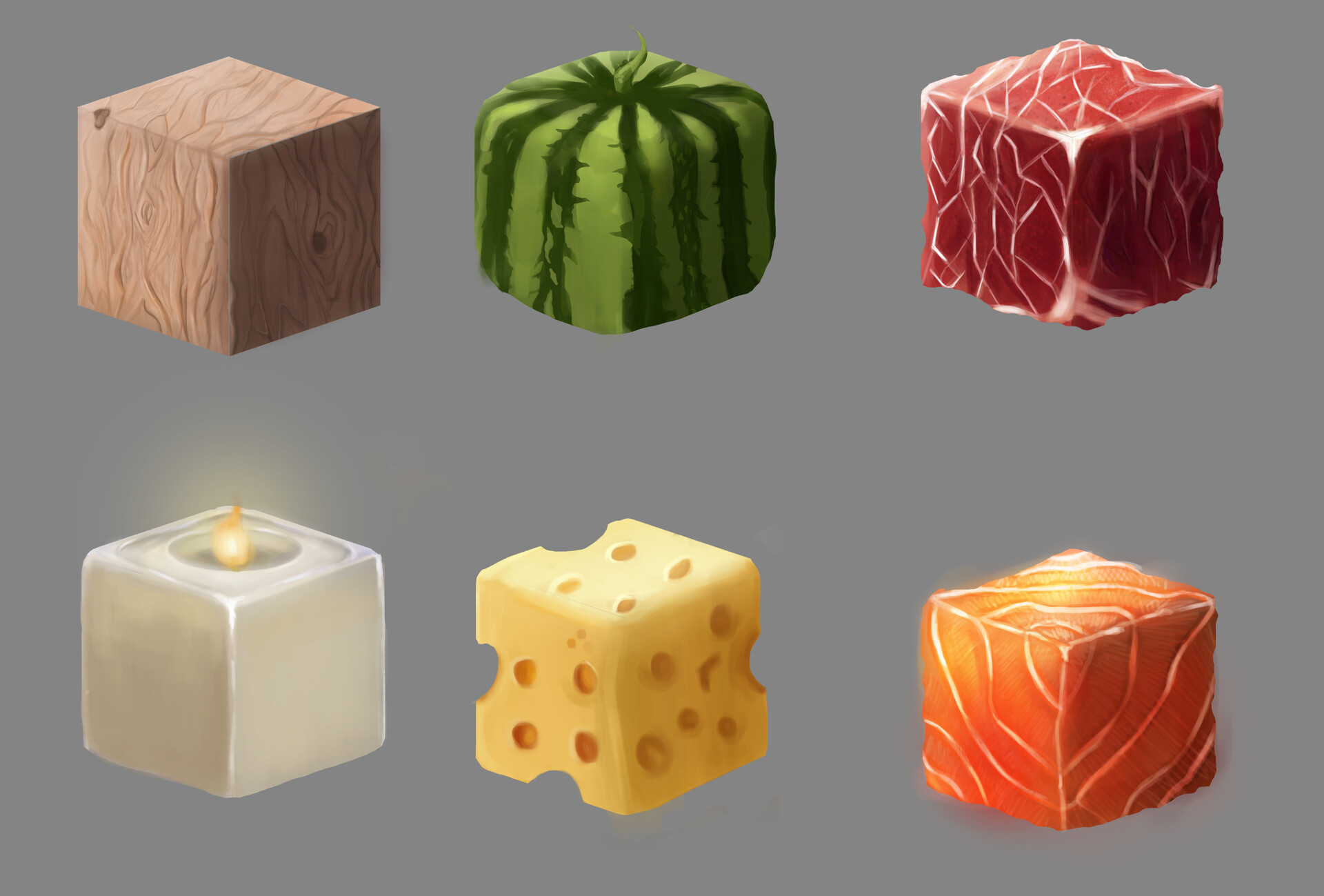 ArtStation - Texture / Material Study