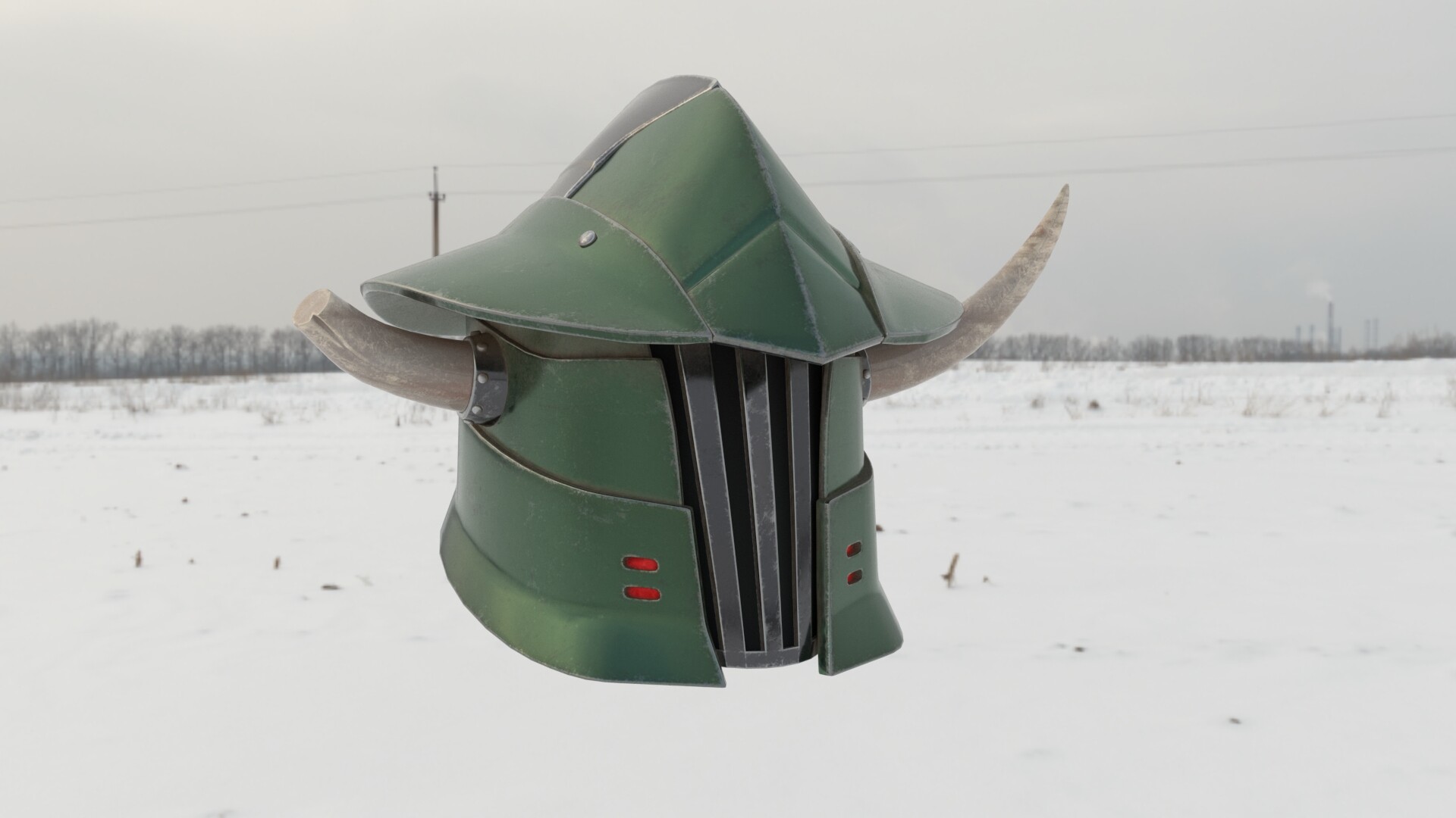 ArtStation - Fantasy Knight Helmet