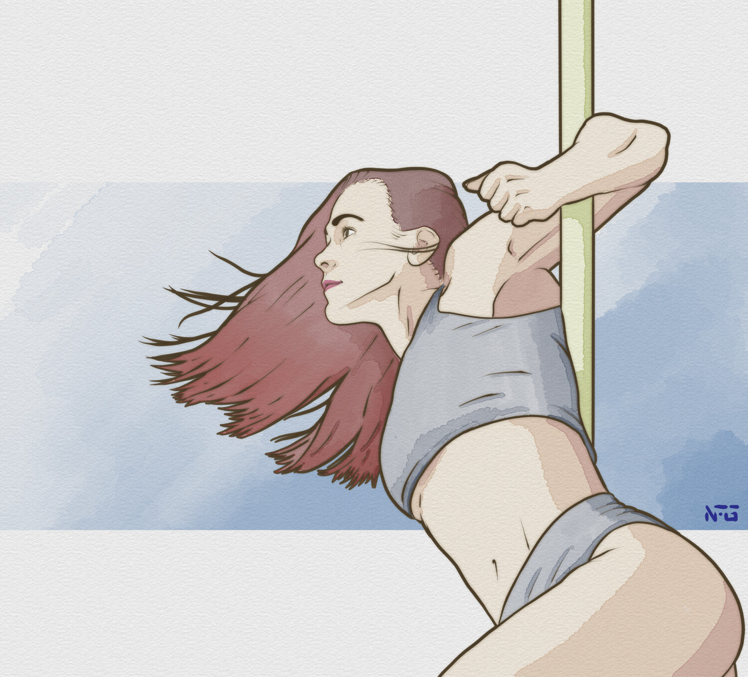 ArtStation - Pole Dancers
