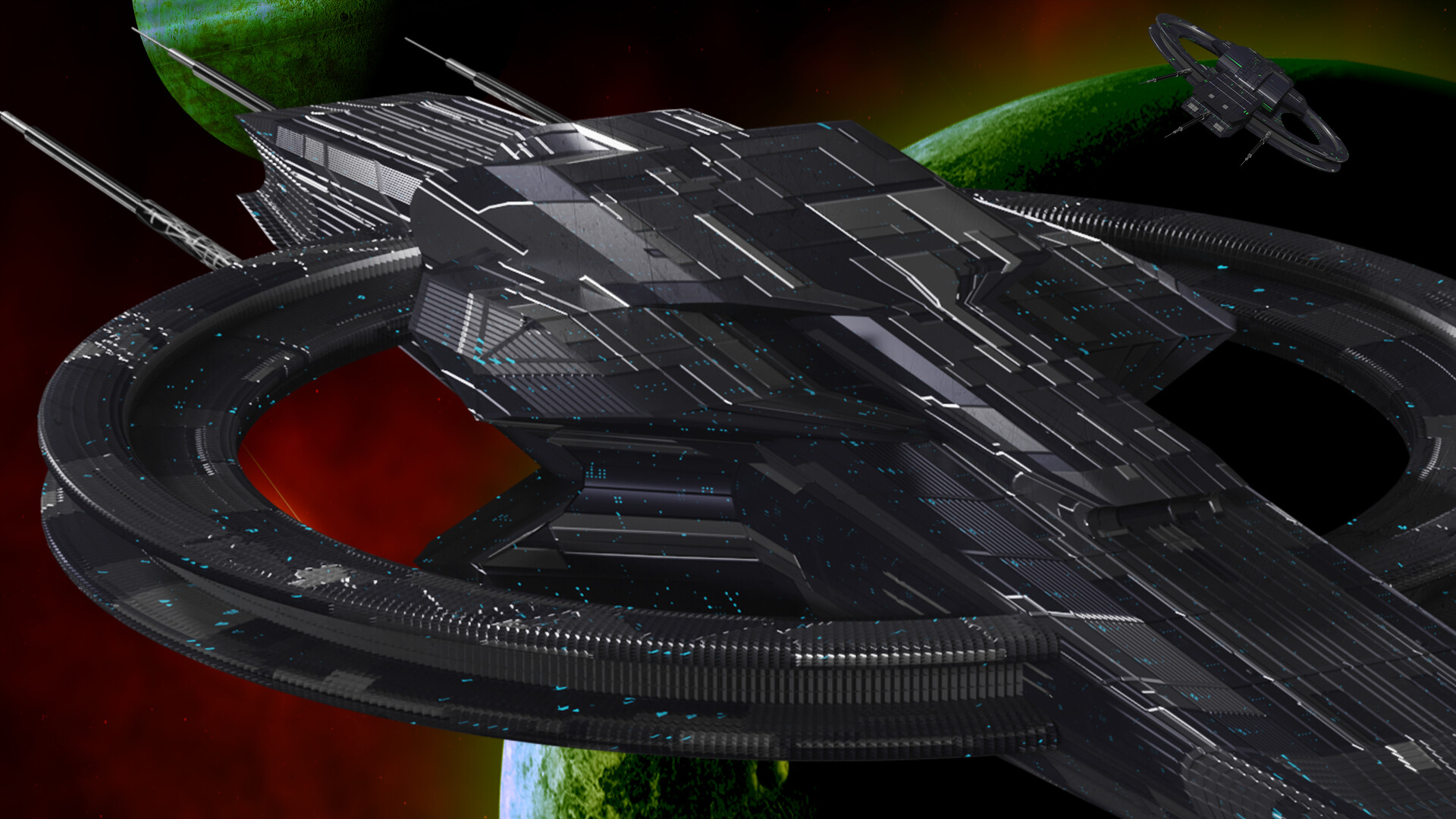 ArtStation - Alien Spaceships.