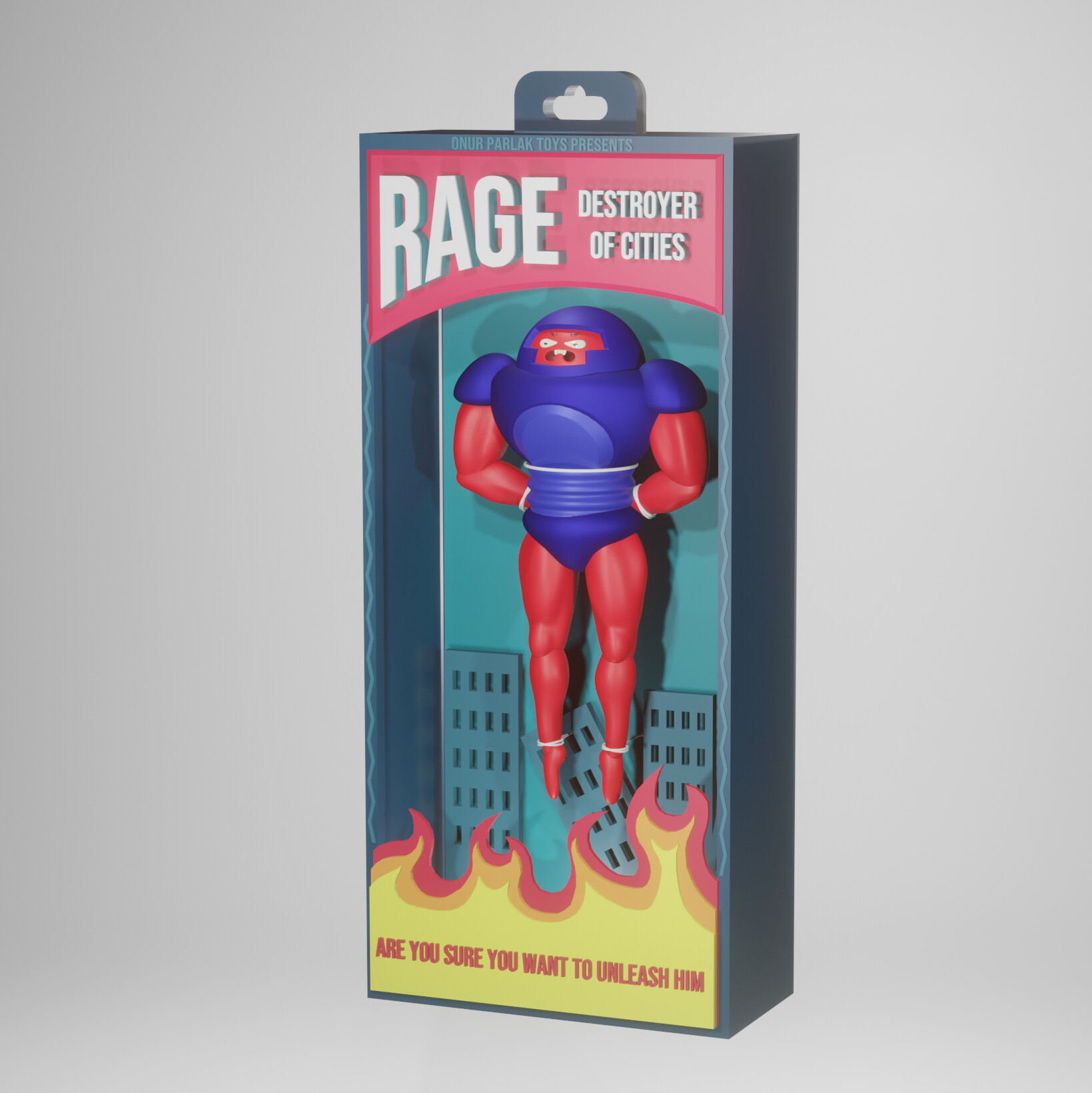 ArtStation - "RAGE Action Figure" 3D Model