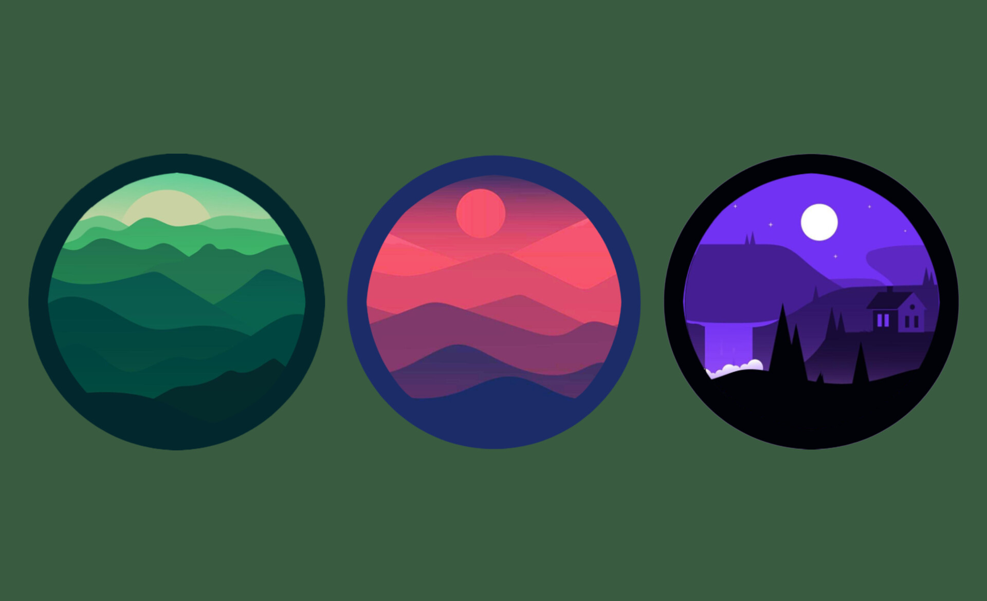 ArtStation - Icon Landscape 2