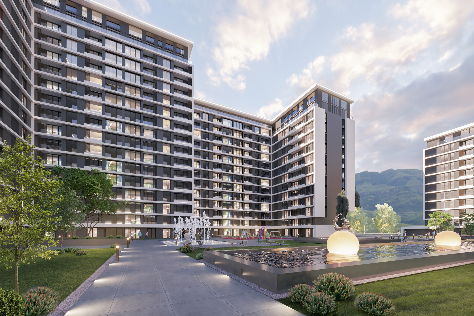 ArtStation - CGI of Residential buildings