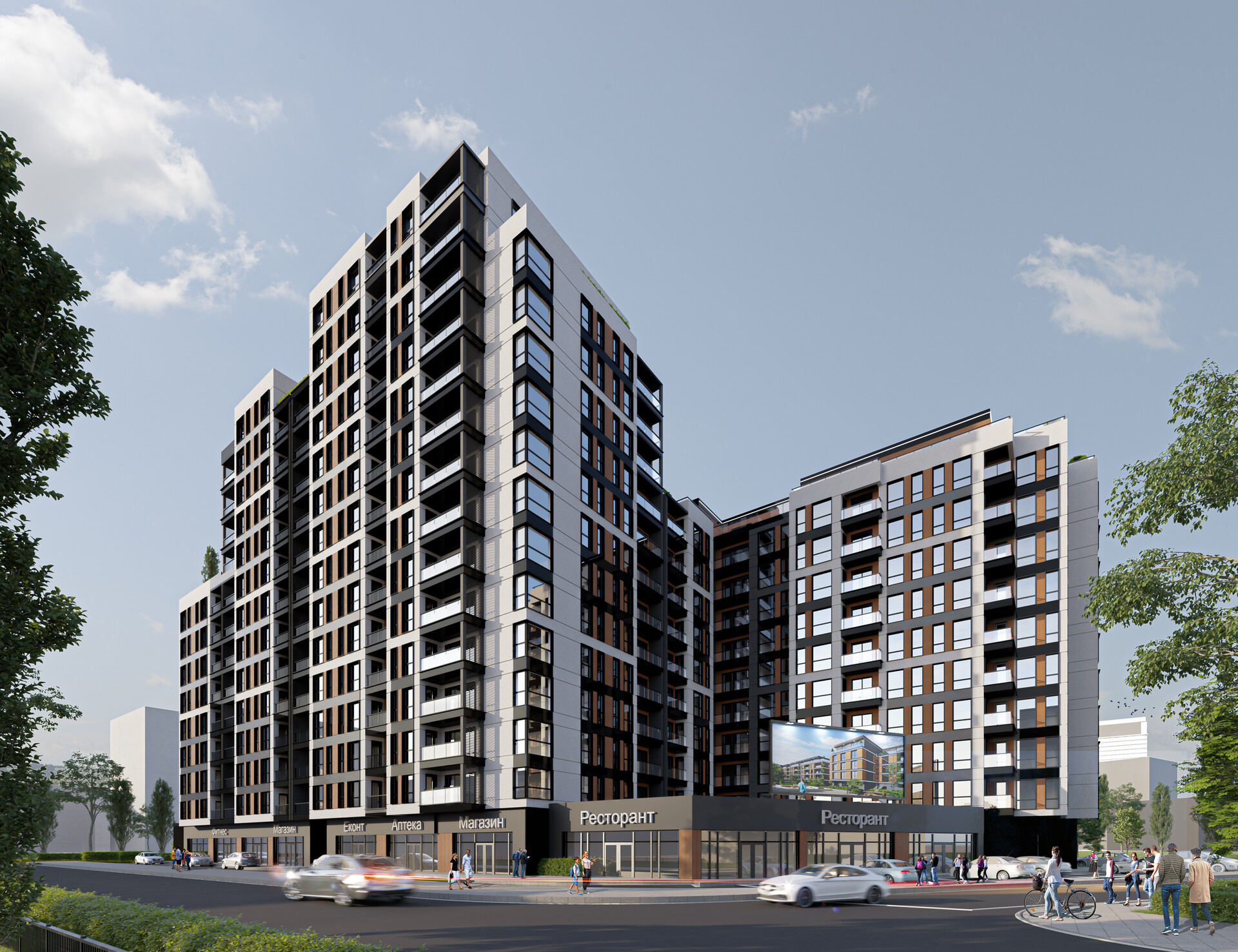 ArtStation - CGI of Residential buildings