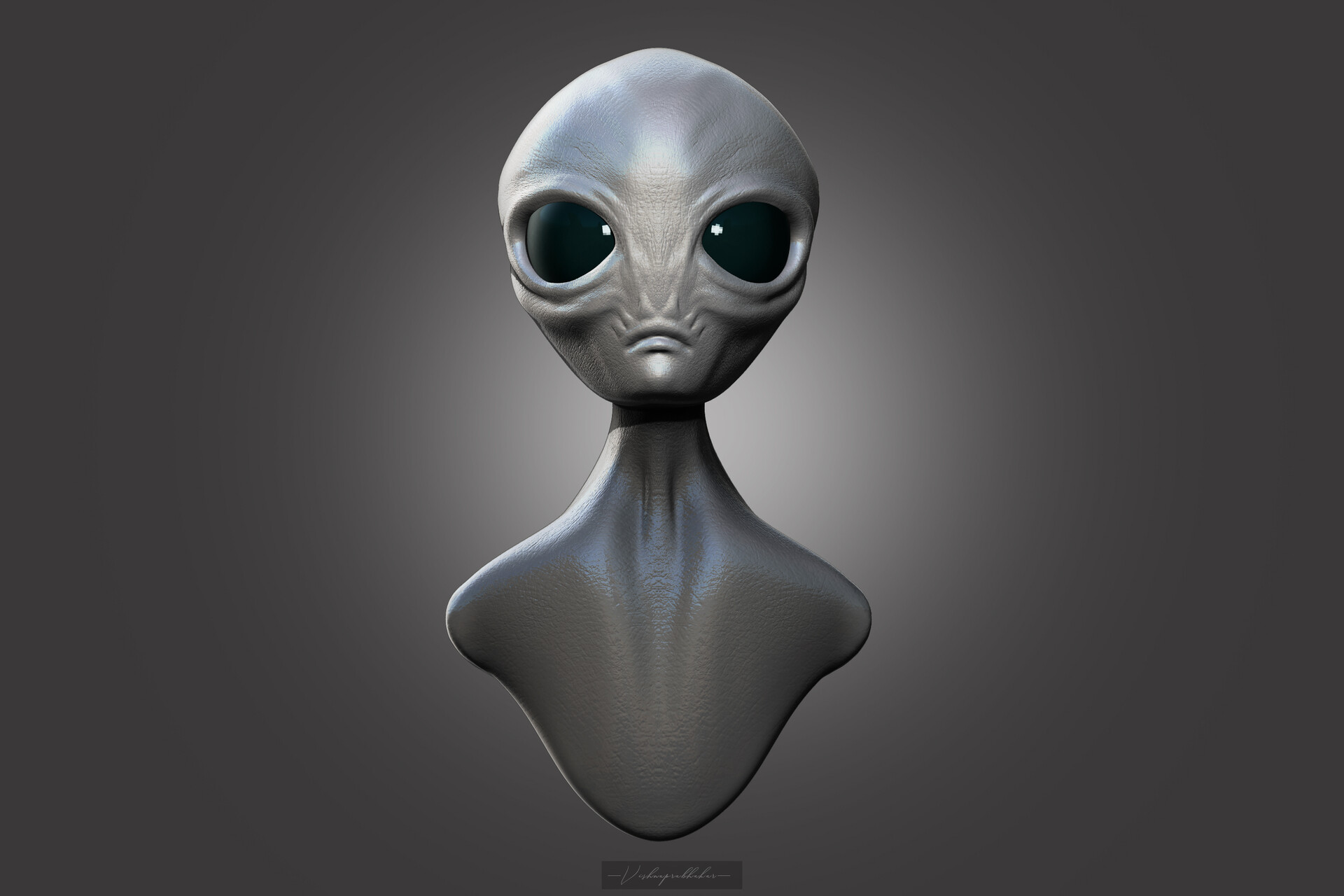 ArtStation - Grey Alien