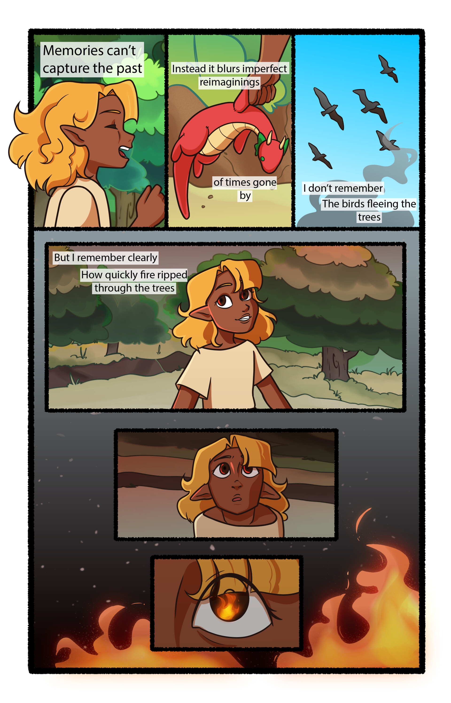 ArtStation - Scarred D&D Comic