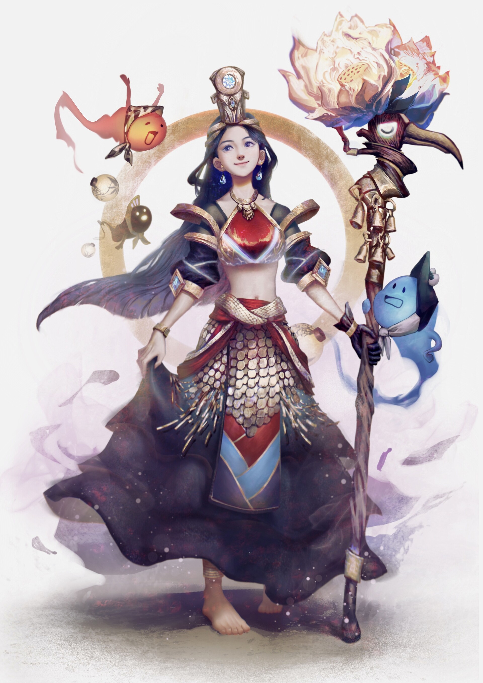 ArtStation - Au Co and the journey of a single mom fairy