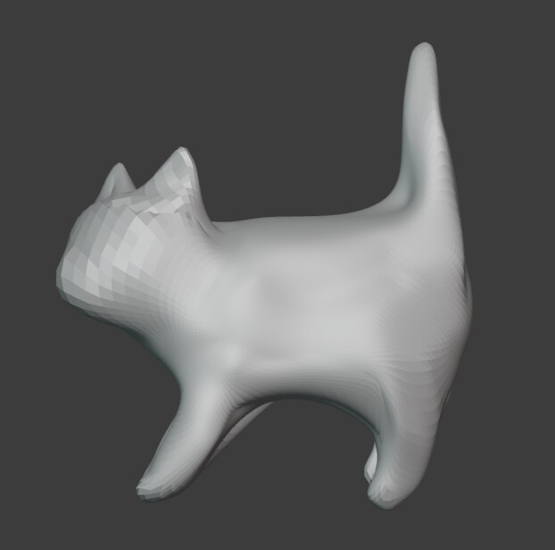 ArtStation - Cat sculpt