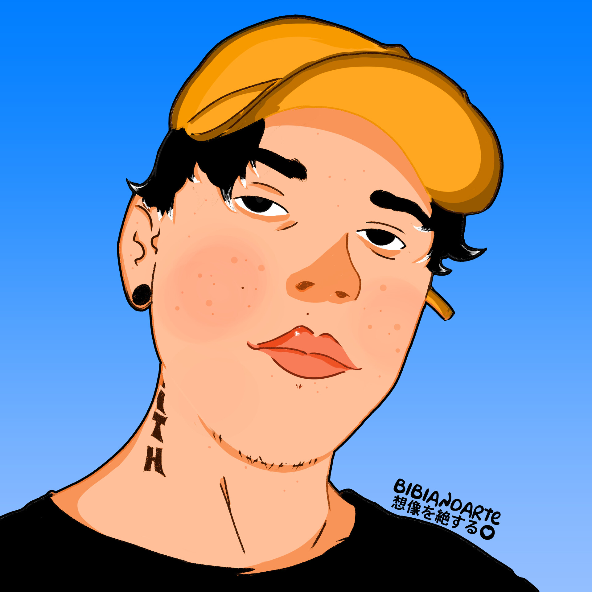 ArtStation - /PORTRAIT: BO$$ COMIC! | @BibianoArt