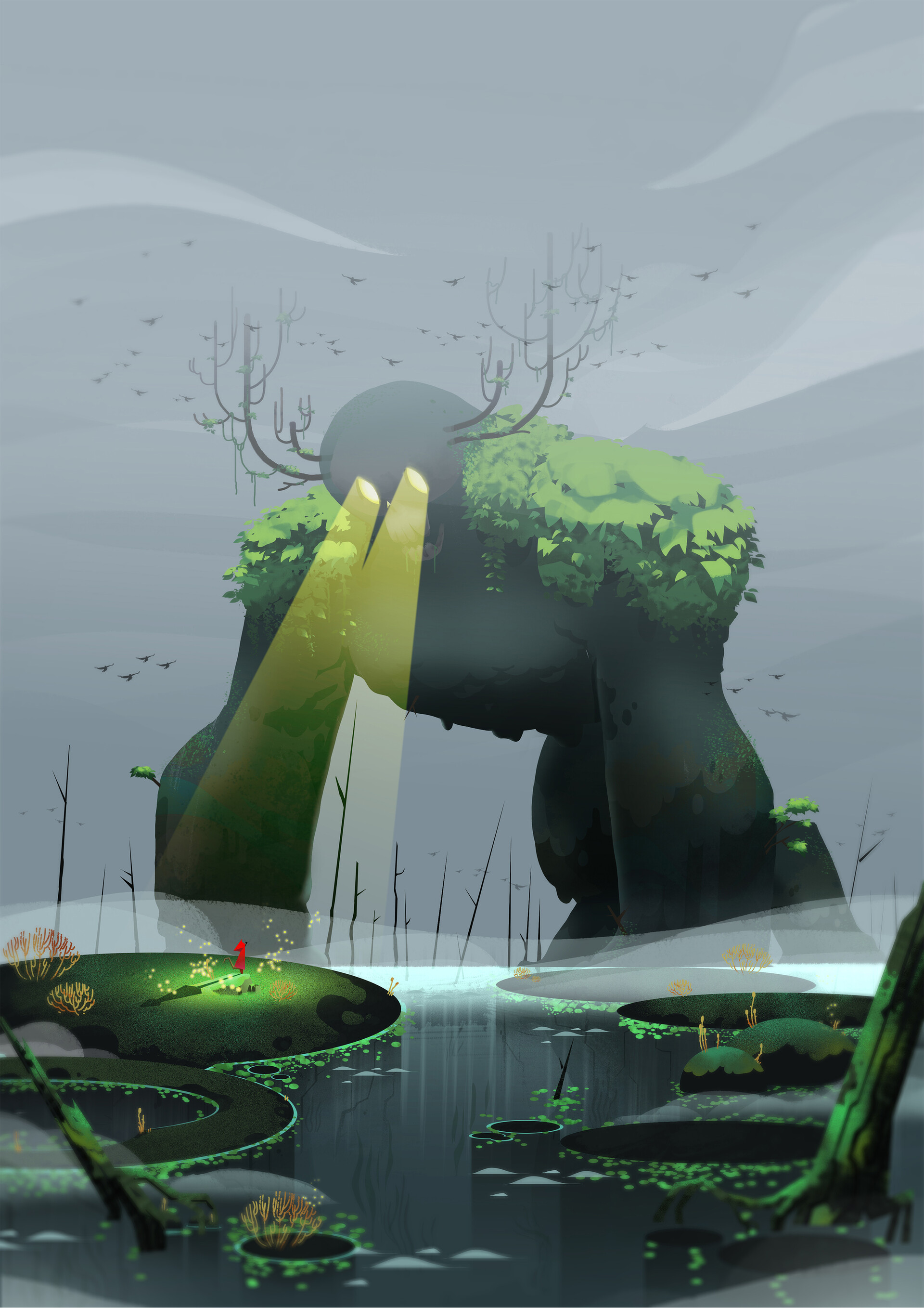 ArtStation - Swamp of sadness