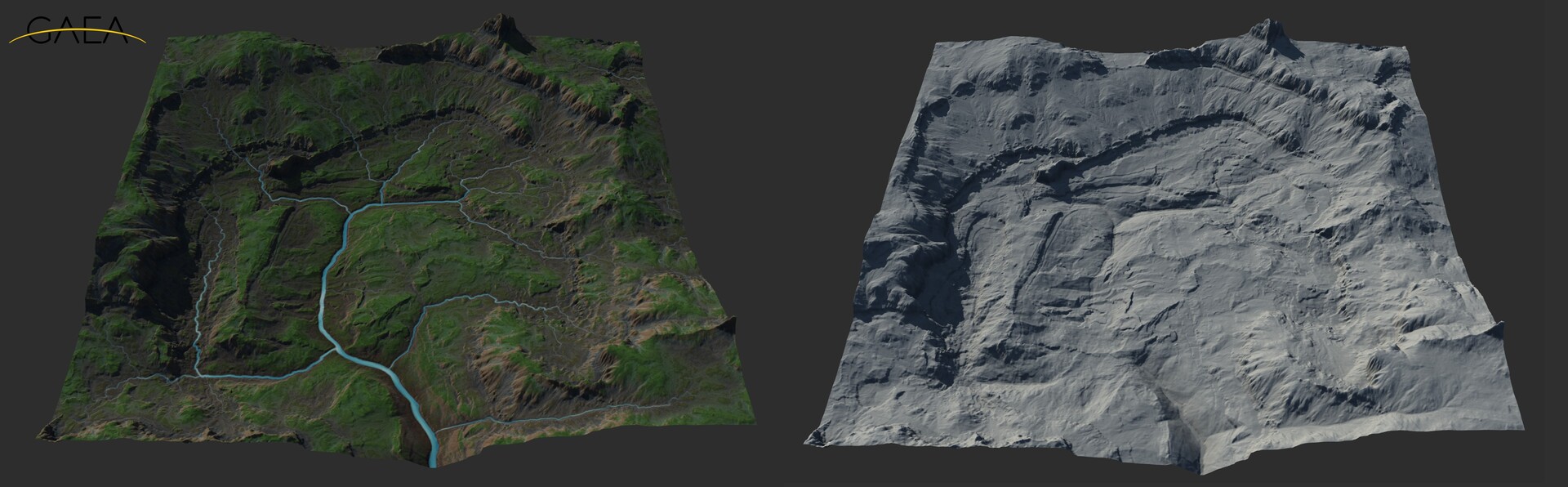 Colin LeBlond - River Slump real time Environment