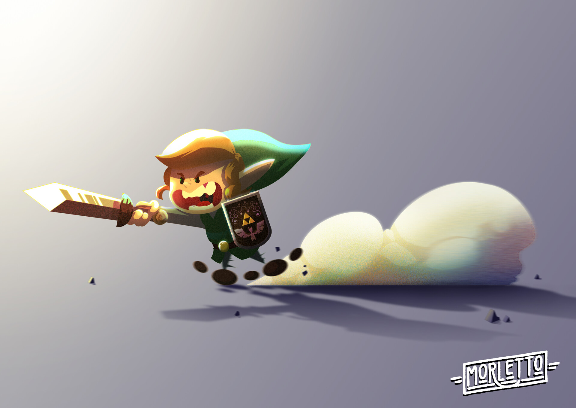 ArtStation - Fan art basé sur Link's Awakening