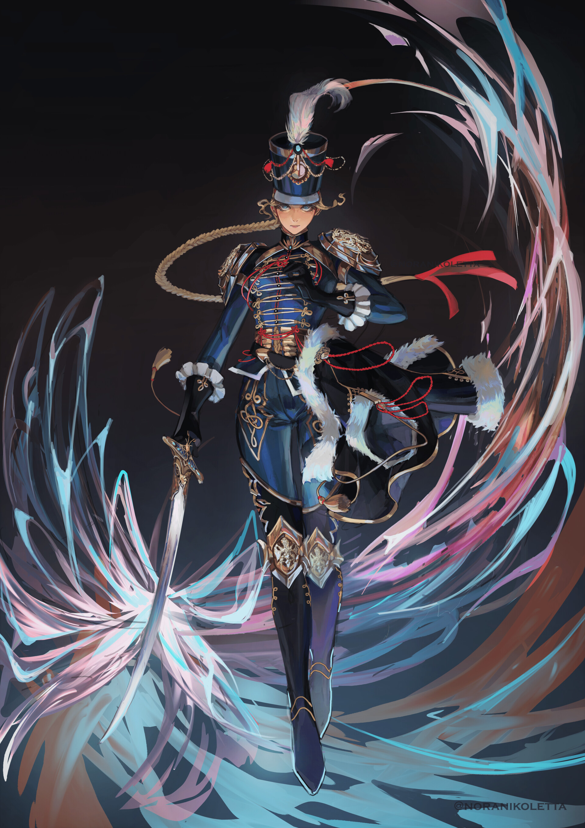 ArtStation - Character Concept - Land of the Magor - Huszar