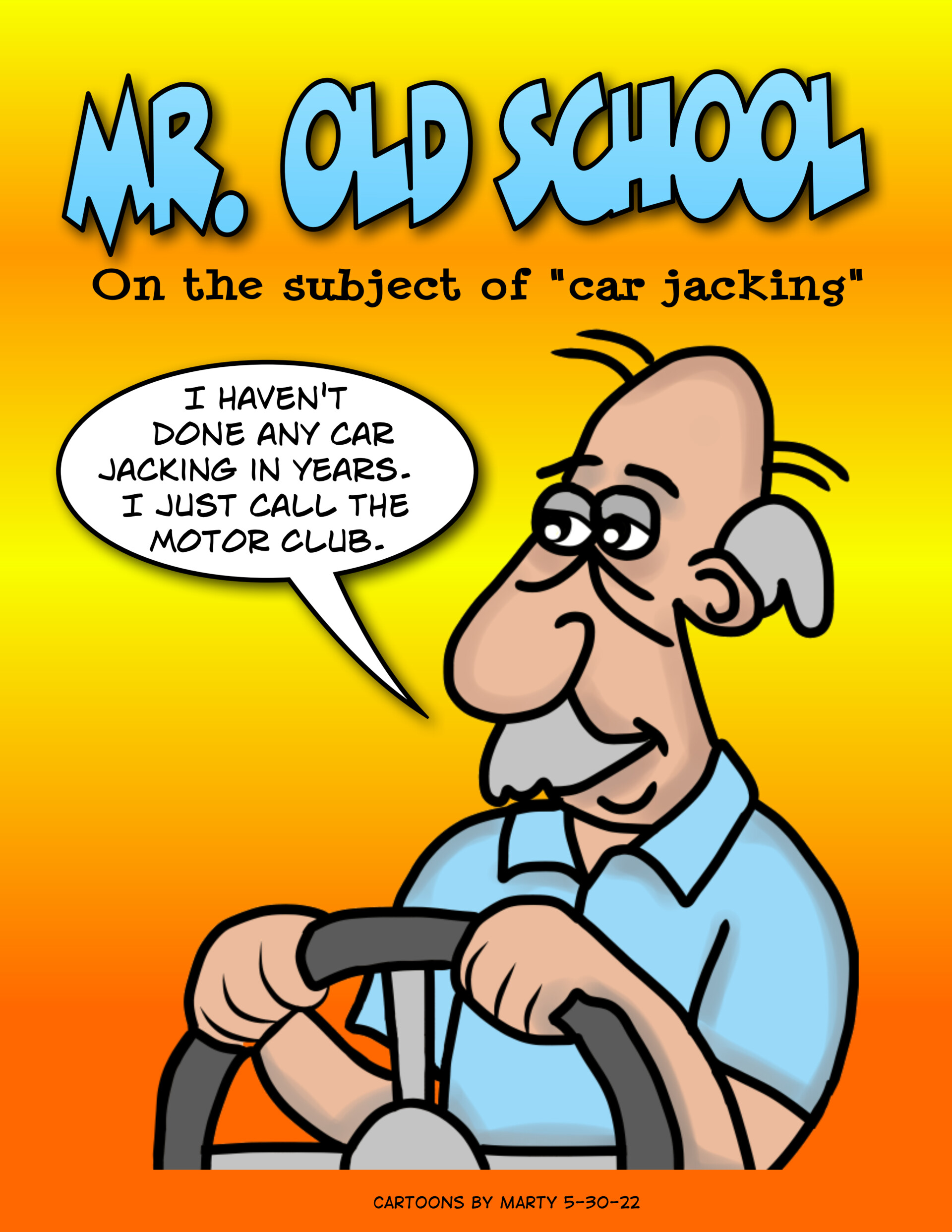 ArtStation - Mr. Old School: "Car jacking"