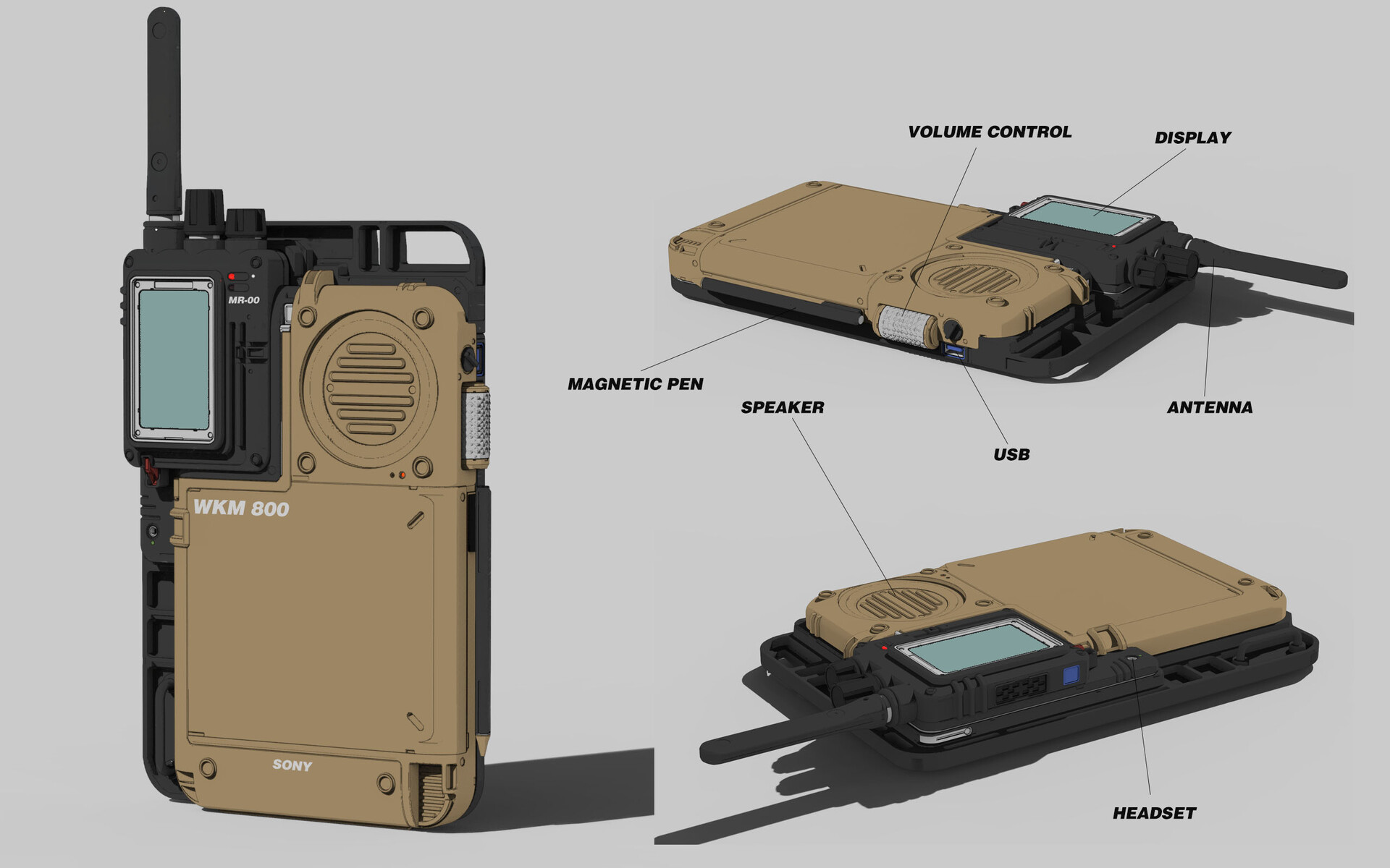 WOOKUN (Sangtaek Woo) - daily prop design practice