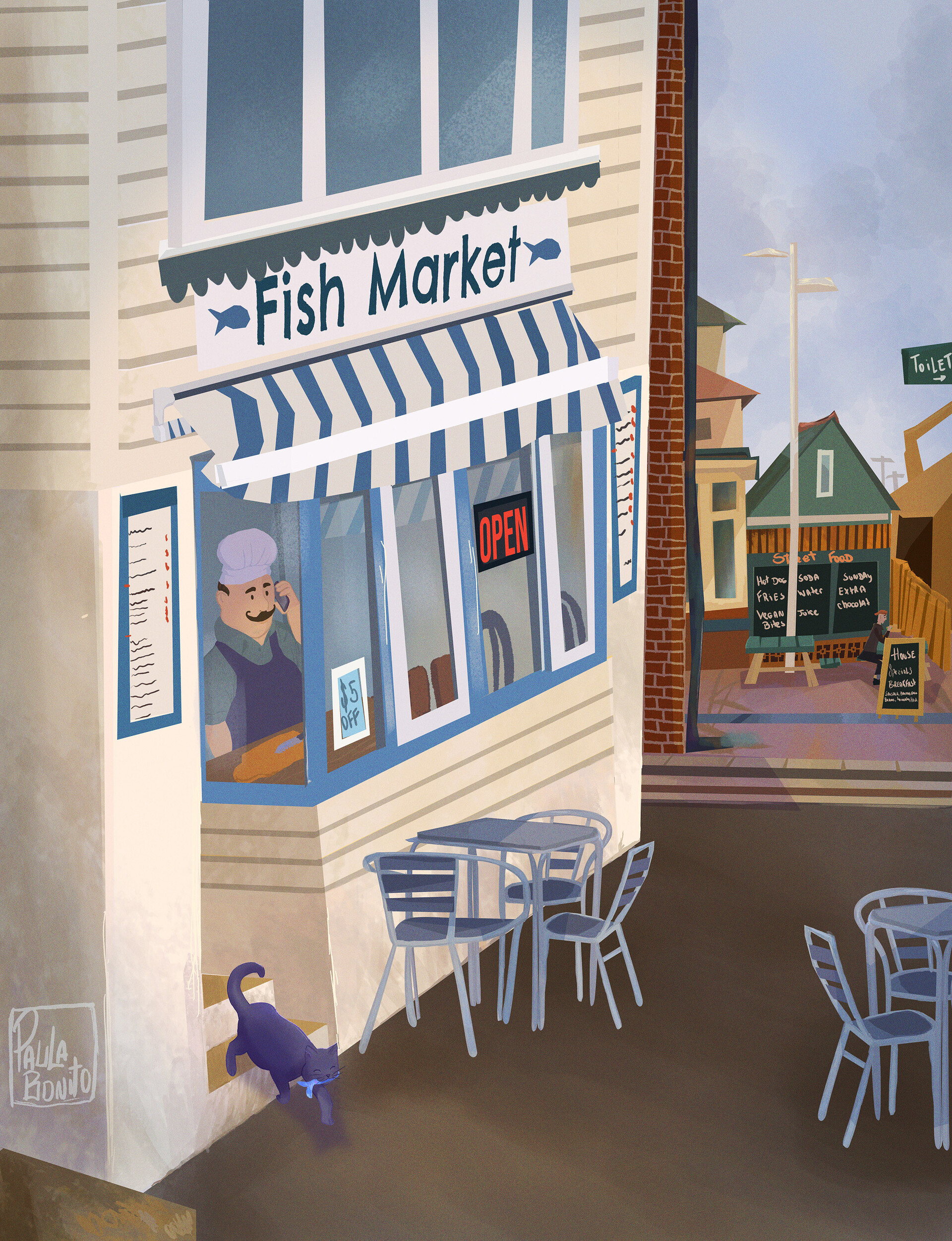 ArtStation - Fish Market