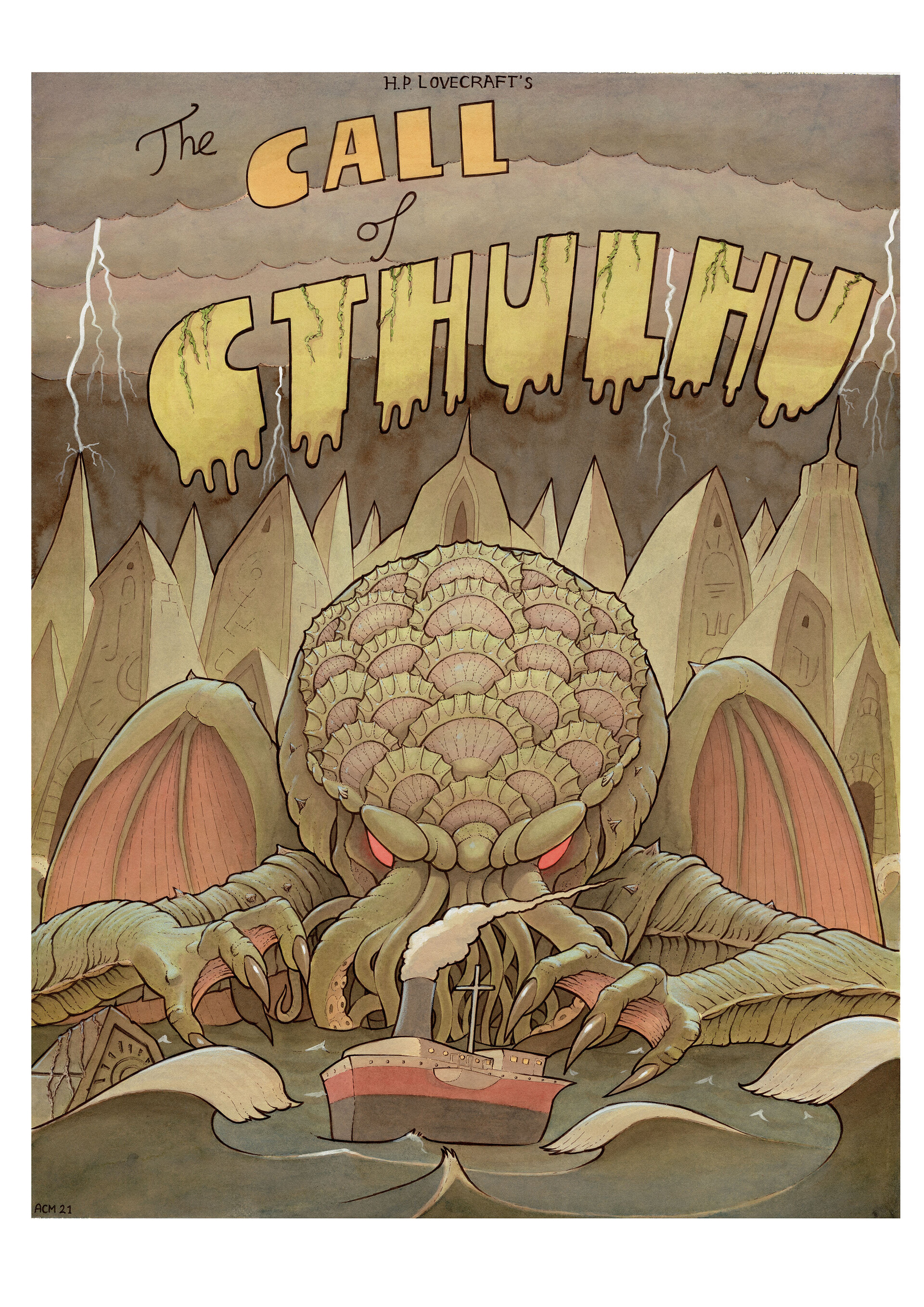 ArtStation - The Call of Cthulhu