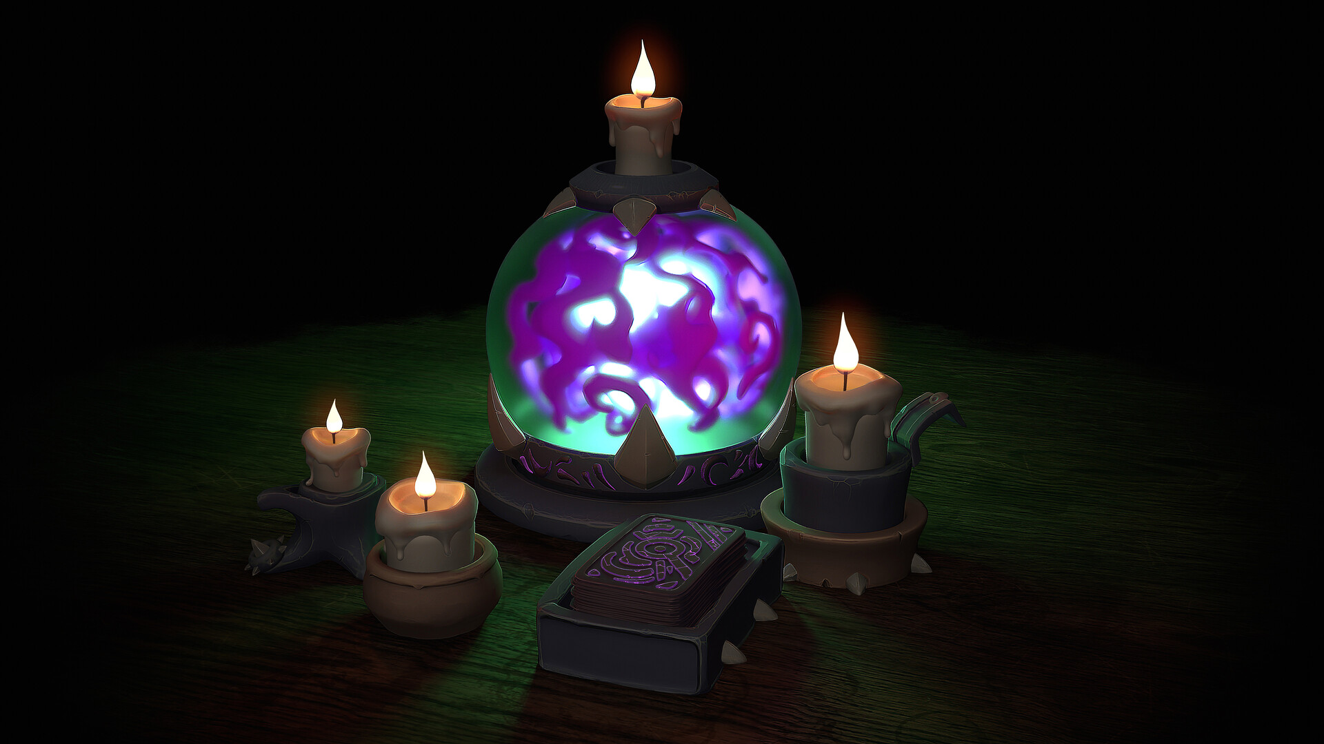 ArtStation - Fortune telling set