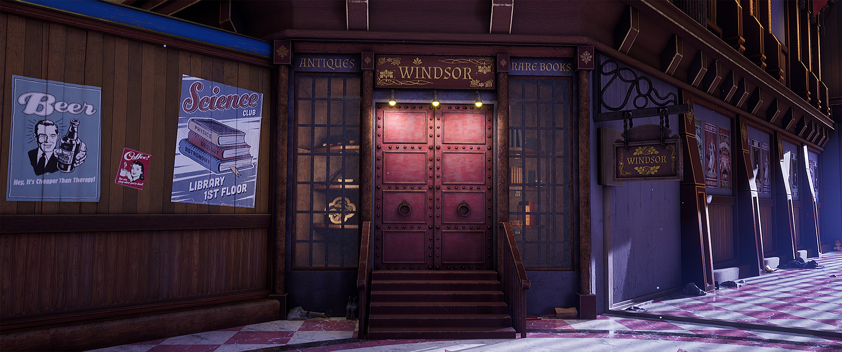 Alex Lorente - The Difference Engine - Promenade Interior