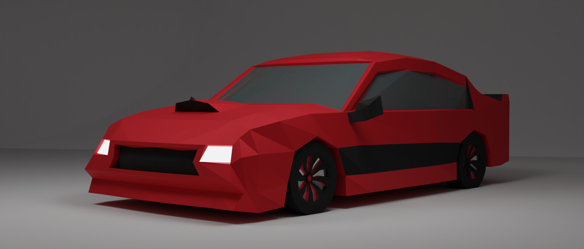 ArtStation - Low Poly Car