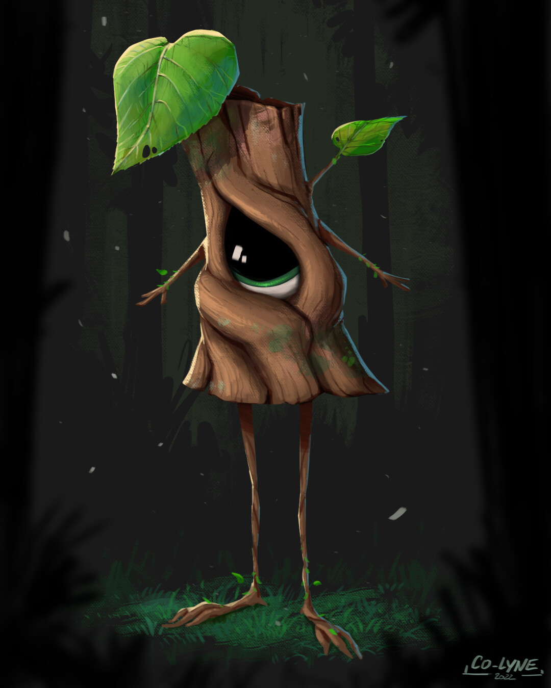 ArtStation - Baby Tree