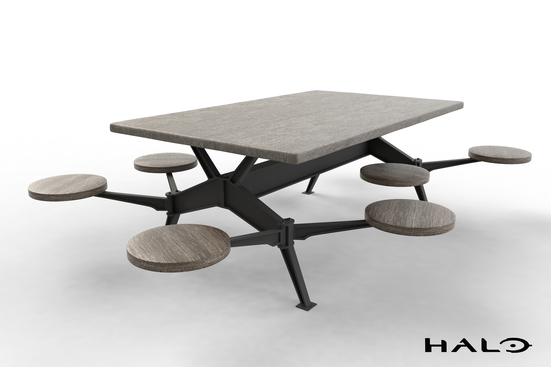 ArtStation - Madrigal Outpost map room table // Halo TV series