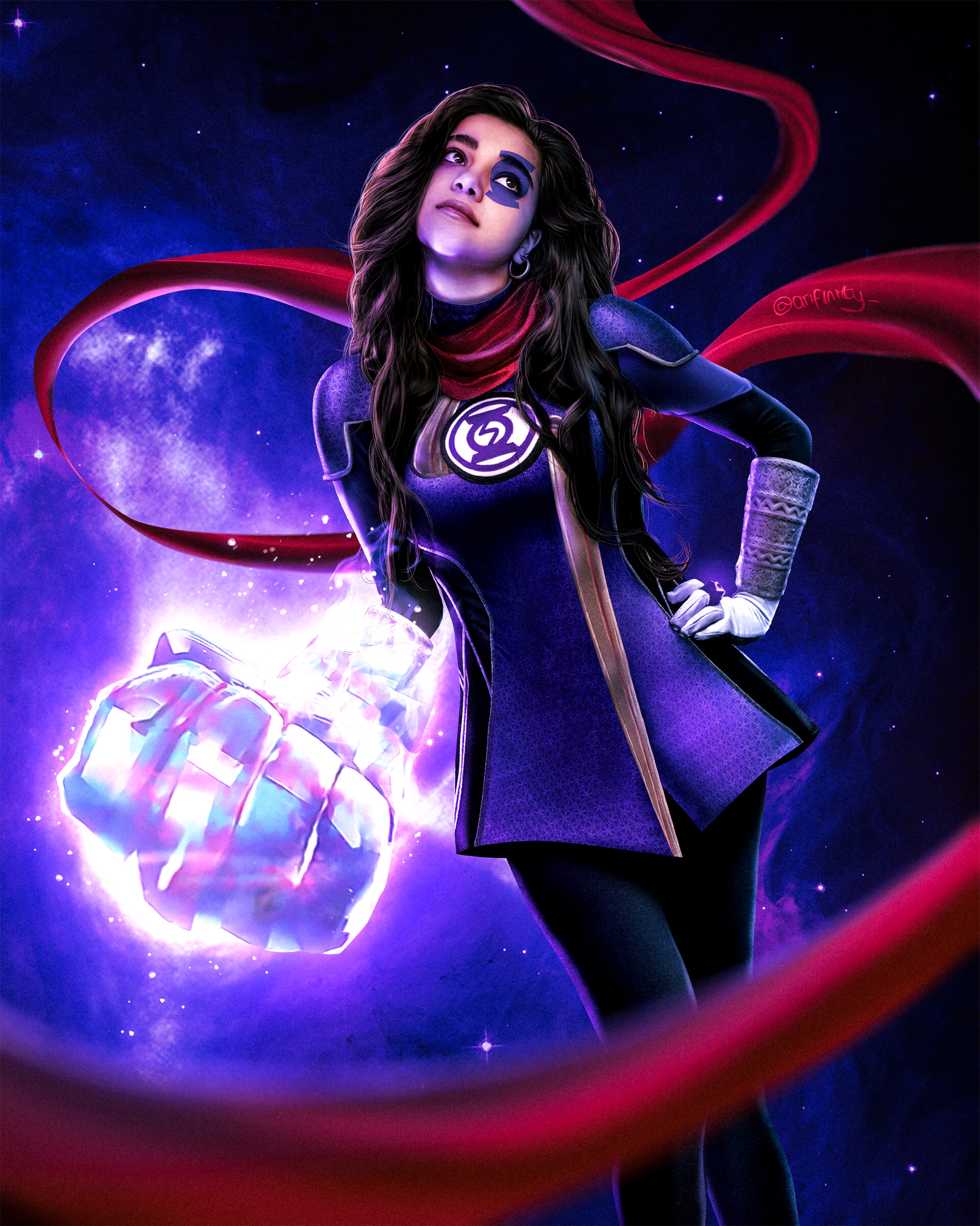 ArtStation - Green Lantern x Ms Marvel