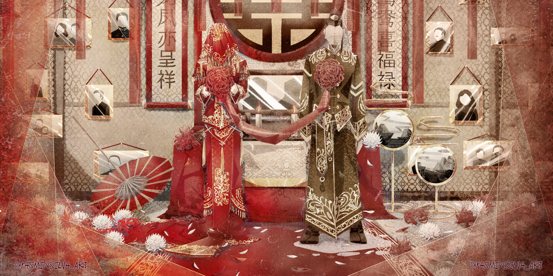ArtStation - [Illustration] Red Wedding