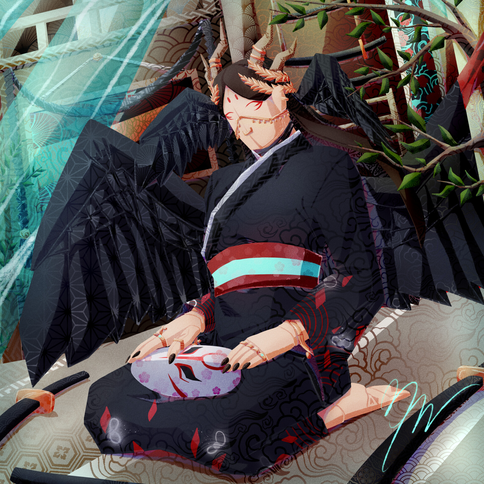 ArtStation - [Illustration] Ryuu