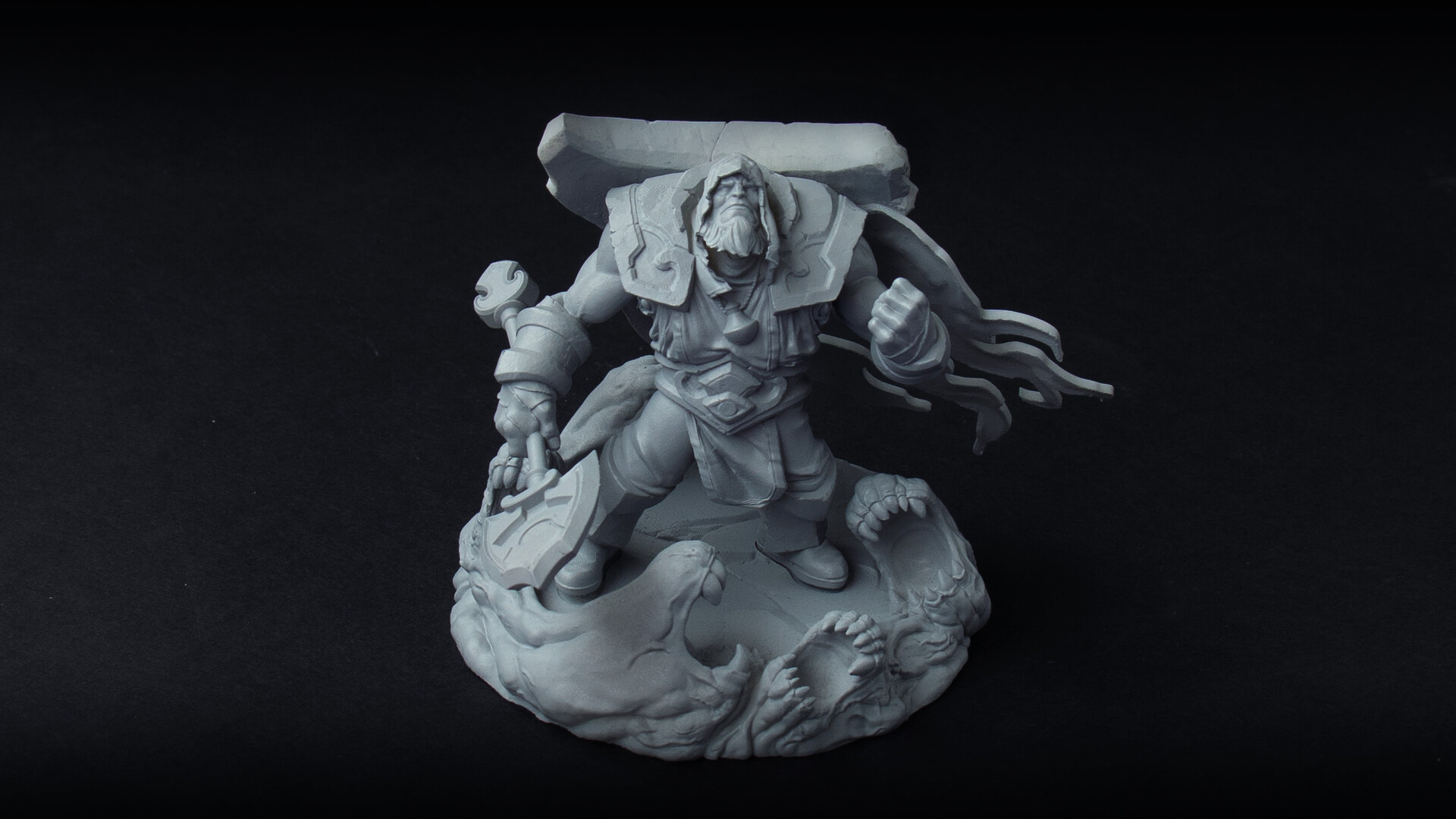 ArtStation - LoL Yorick Fan Art Sculpture