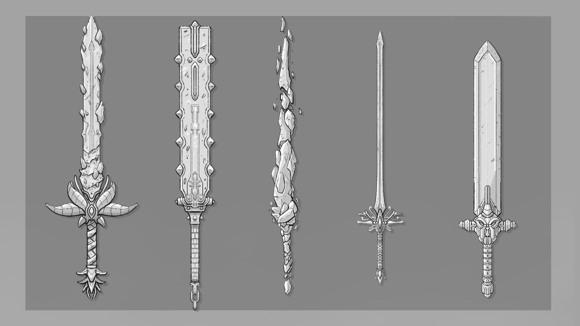 sword drawing reference