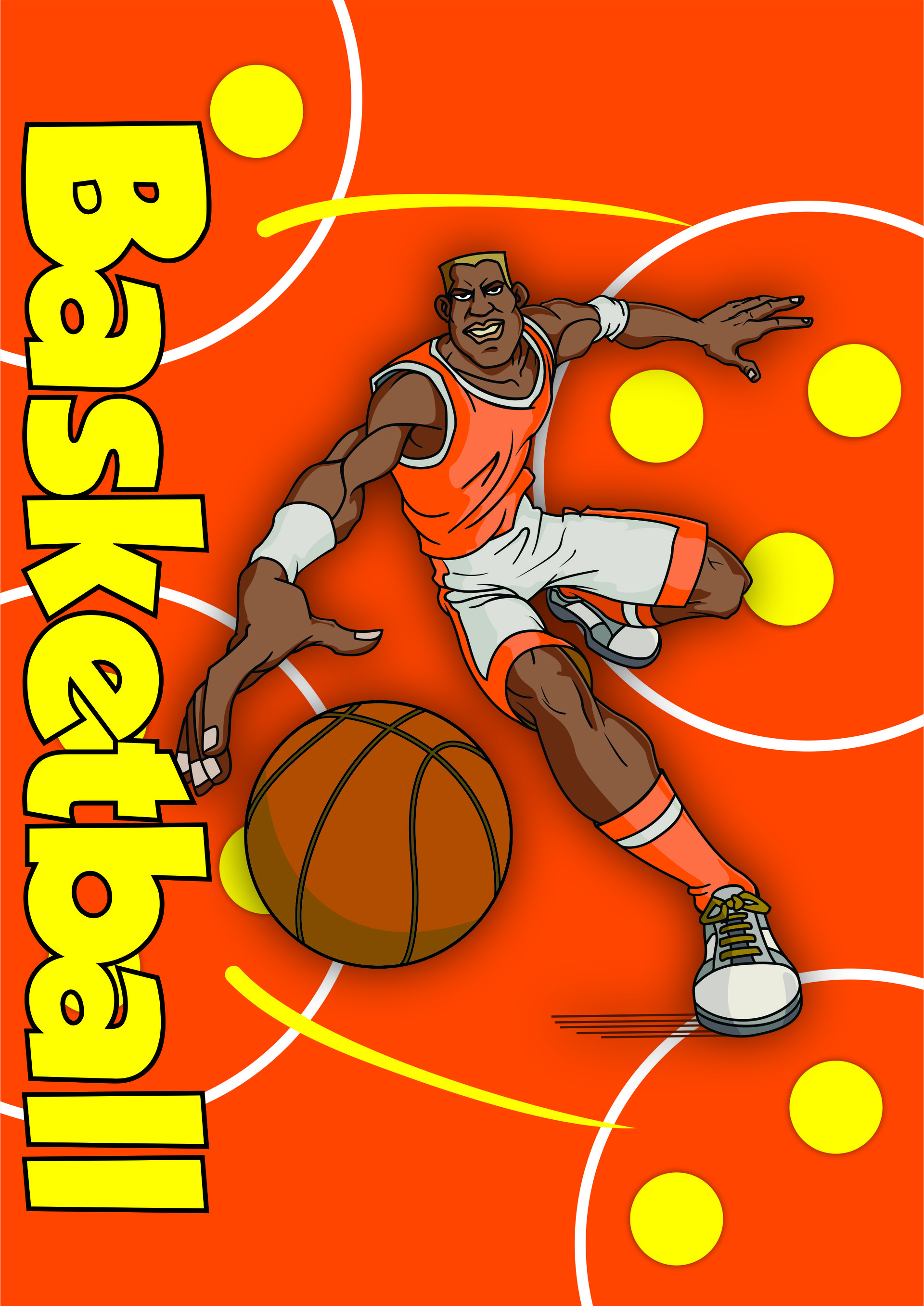 ArtStation - Poster de Basquete