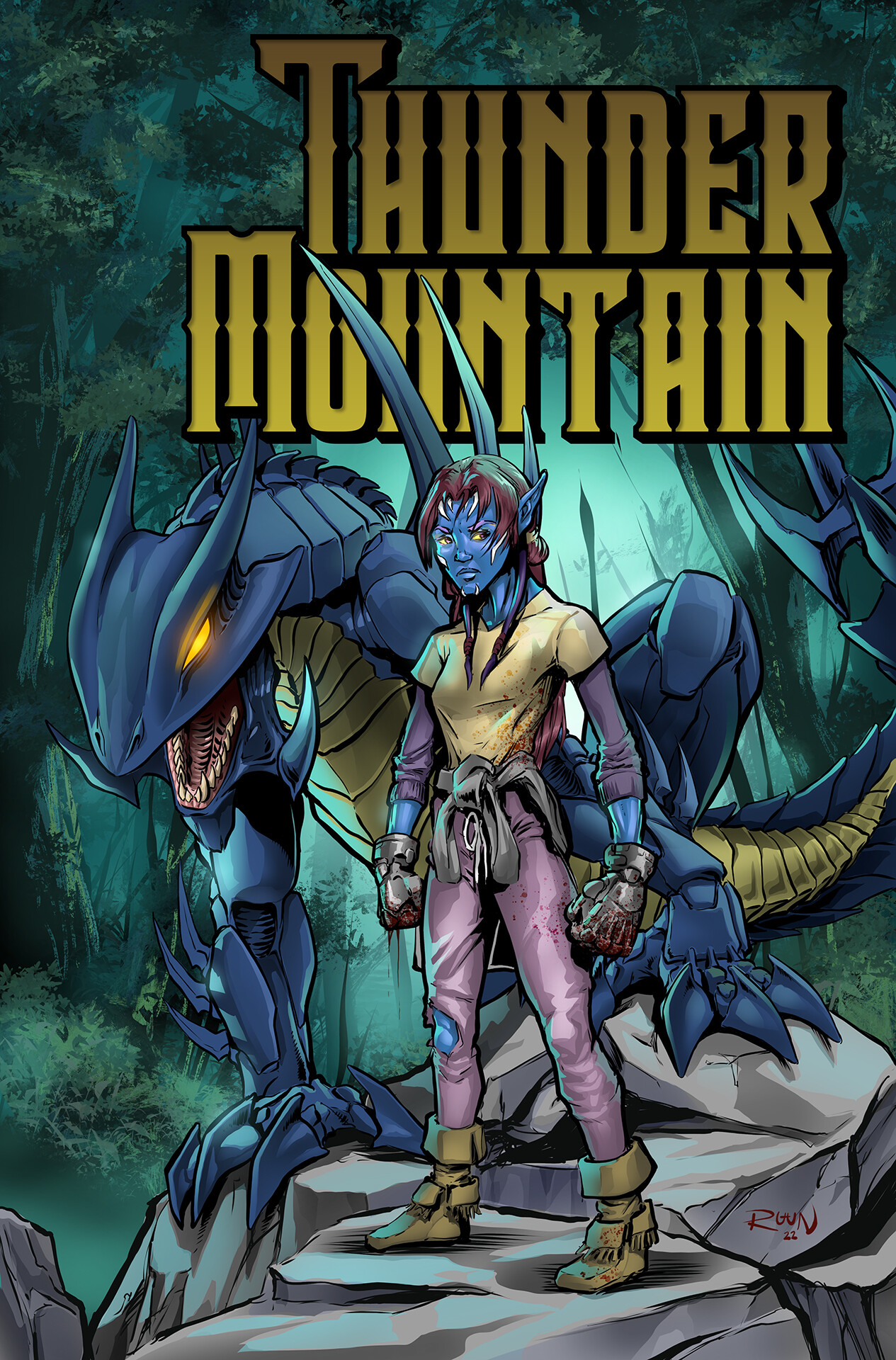 ArtStation - Thunder Mountain promotional art