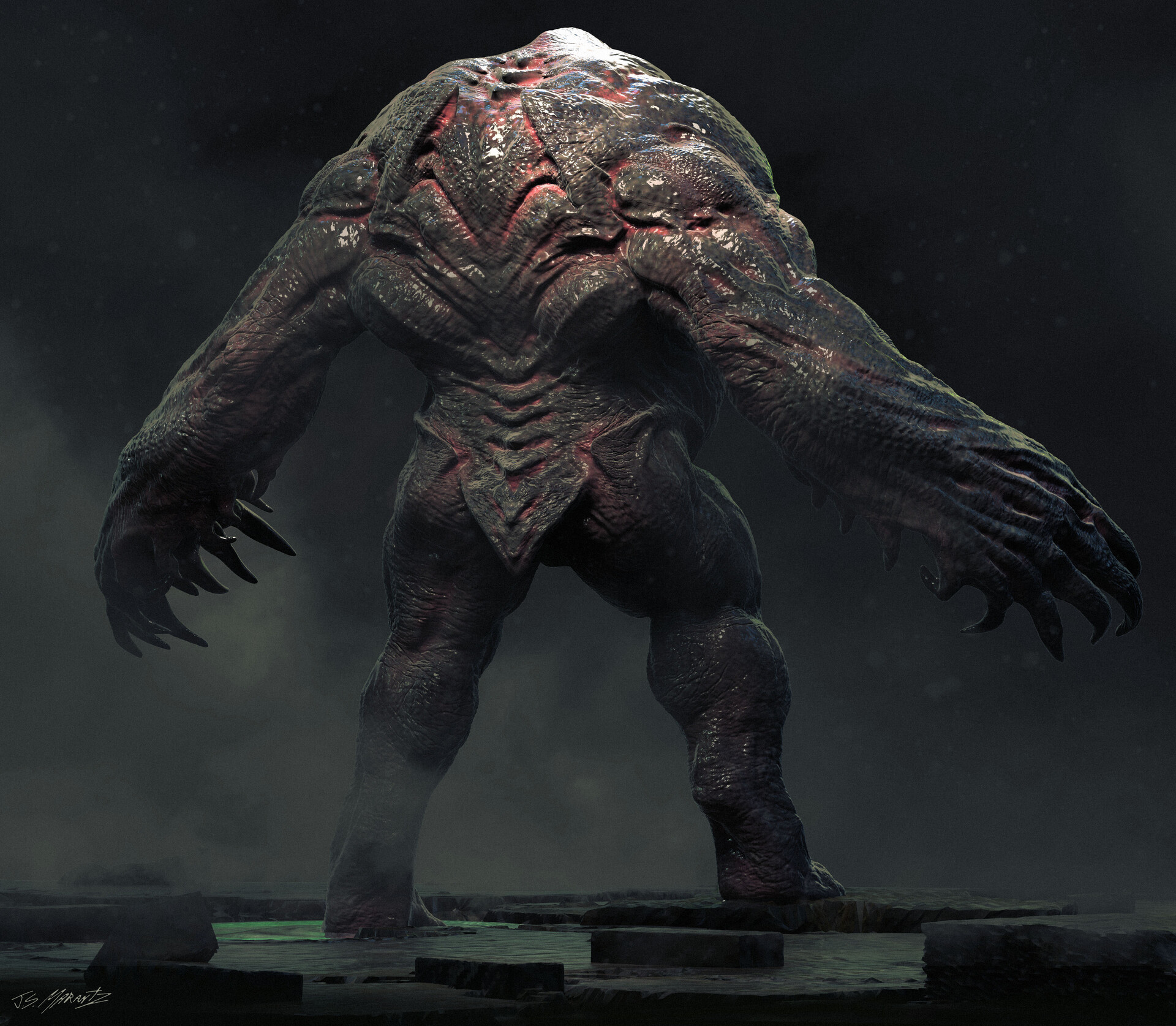 Jerad S. Marantz - BEASTIE! Creature design for a canceled project