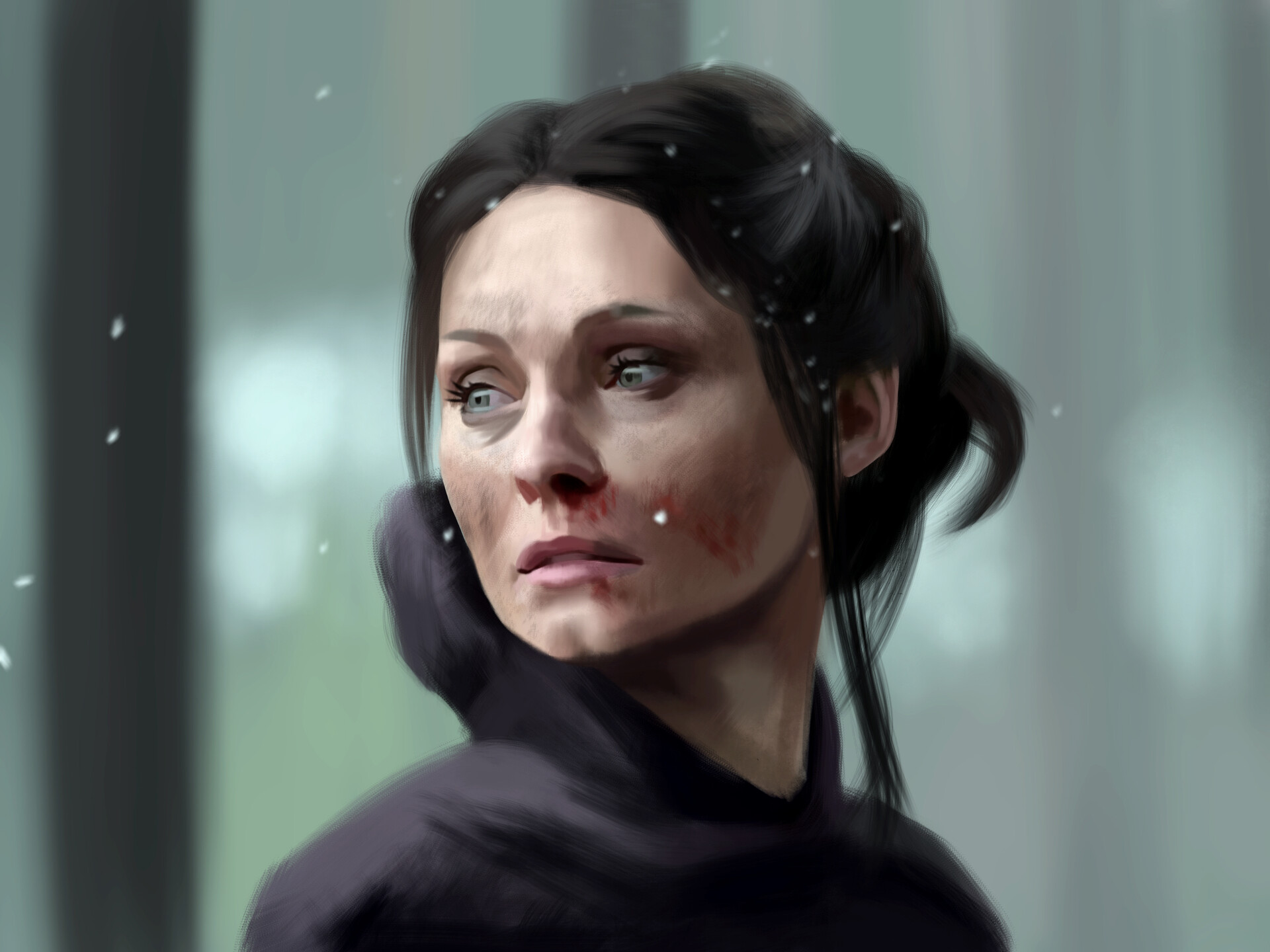 ArtStation - Study of MyAnna Buring from The Witcher