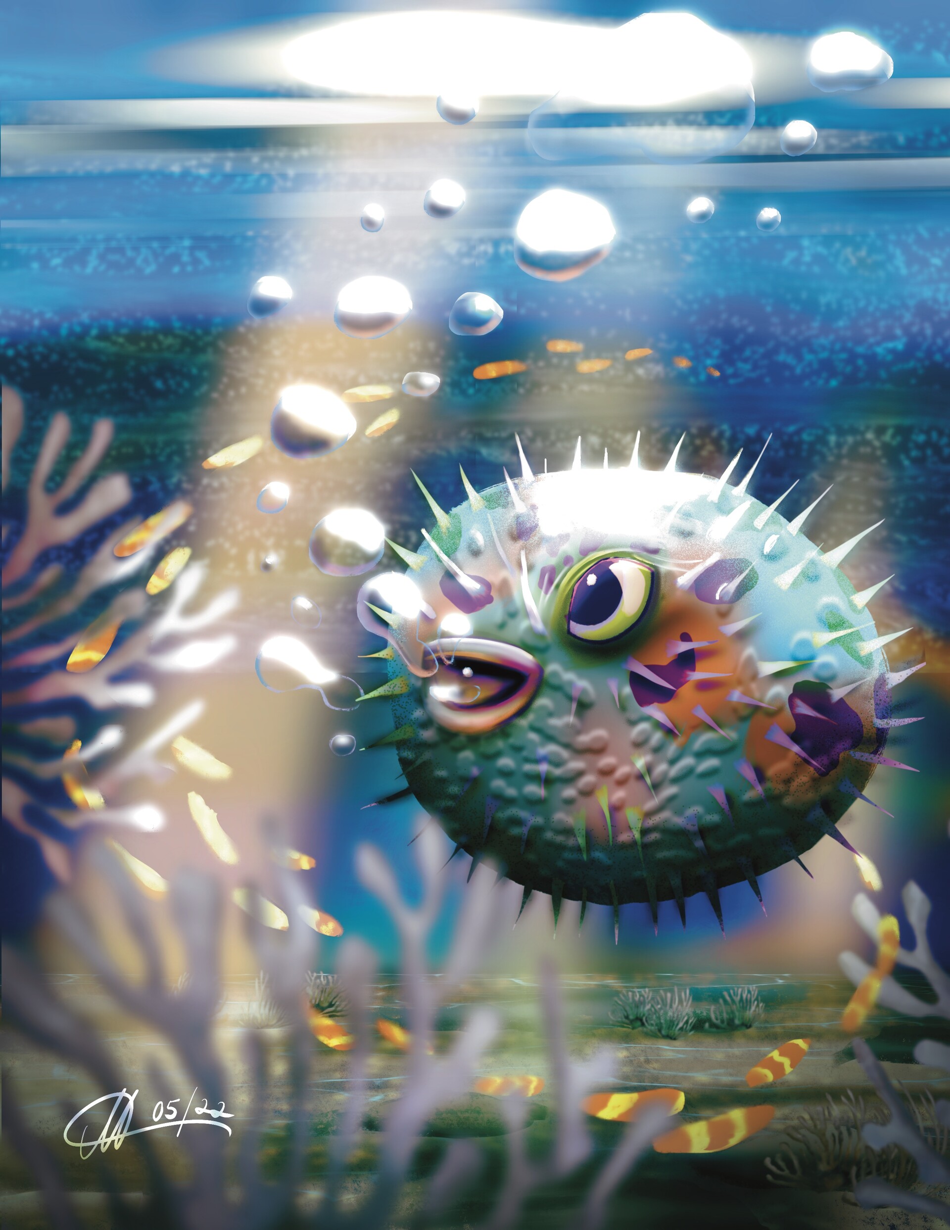 ArtStation - Blowfish
