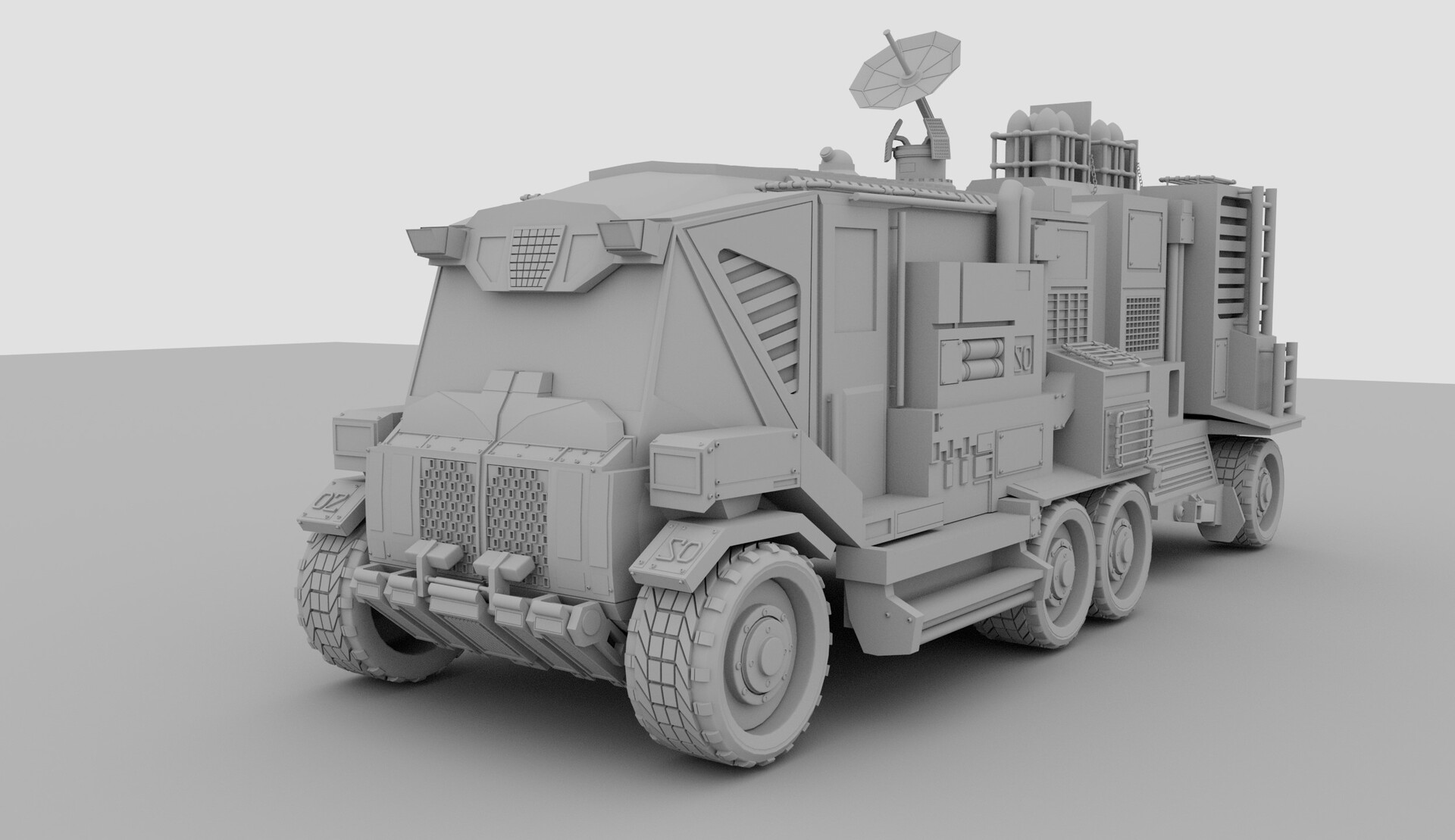 ArtStation - Army Truck (M.M.20.22)