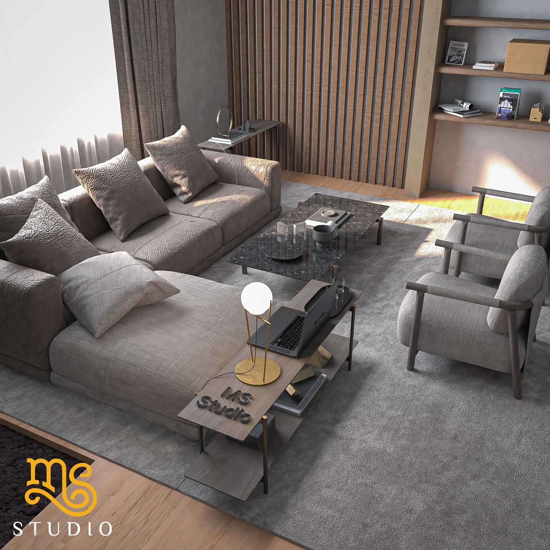 ArtStation - modern interior design